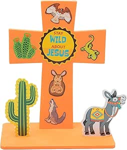 Amazon.com: Fun Express Southwest VBS Stand-Up Cross Craft Kit - VBS Vacation Bible School ...