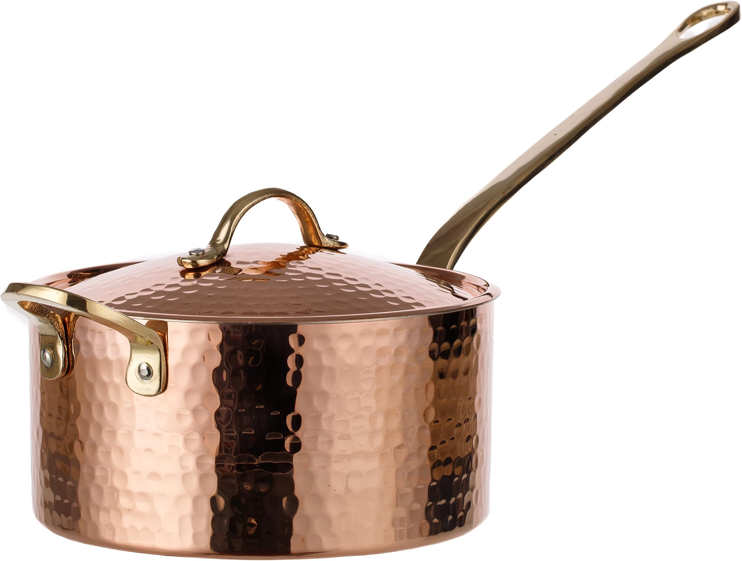 Amazon.com: Mauviel M'Passion Copper Zabaglione Pan With Brass Handle ...