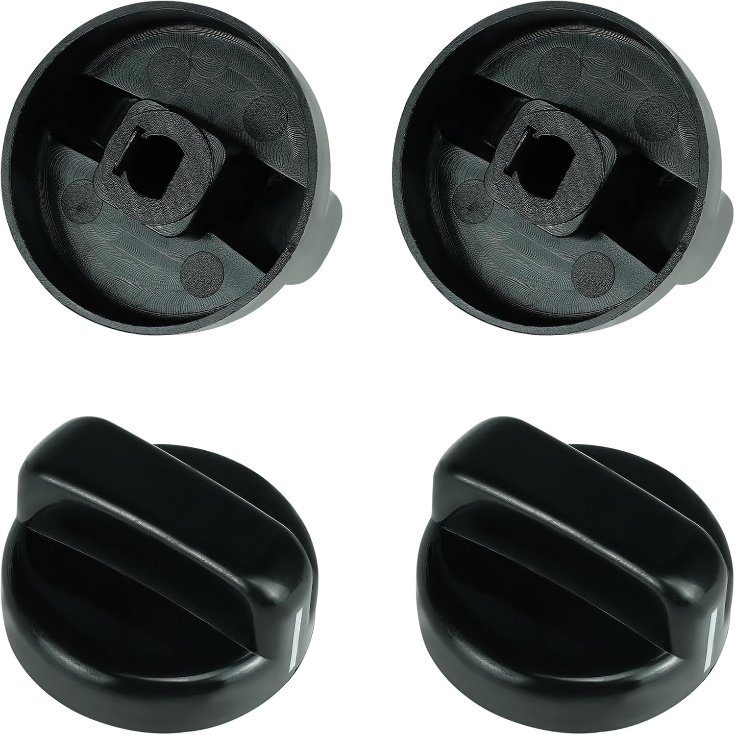 Amazon.com: KFAREJGOAE 4 Pieces D-Shape Heater Knob Universal Patio ...