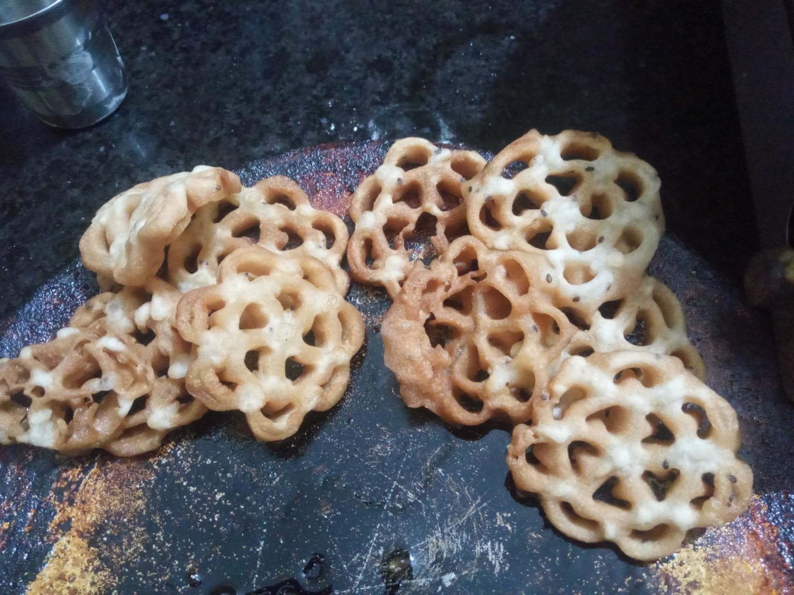 Buy WROPZO Stainless Steel Non Stick Rose Murukku Cookie Maker, Achu ...