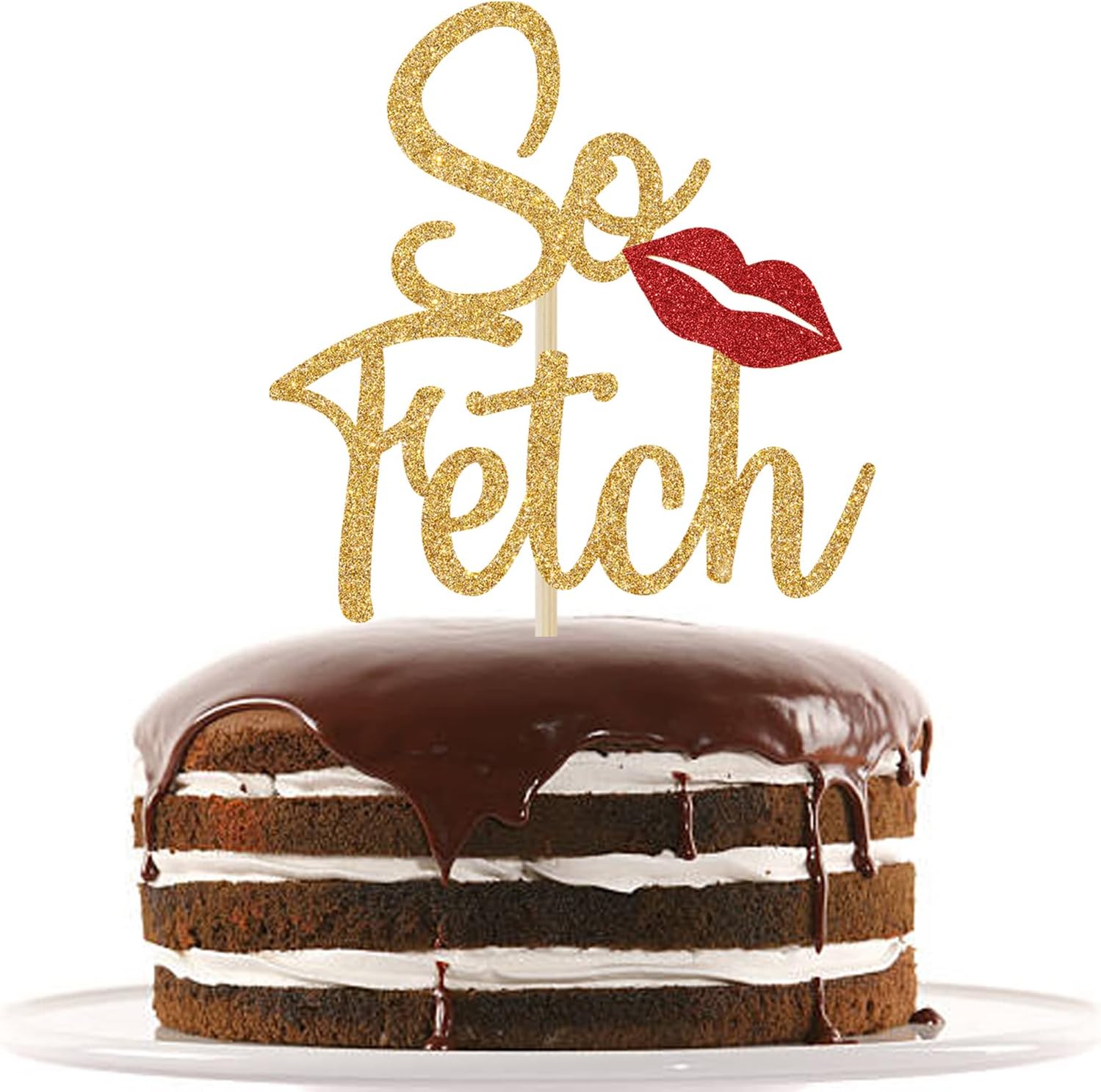 Amazon.com: So Fetch Cake Topper, Bachelorette Theme Decorations, Mean ...