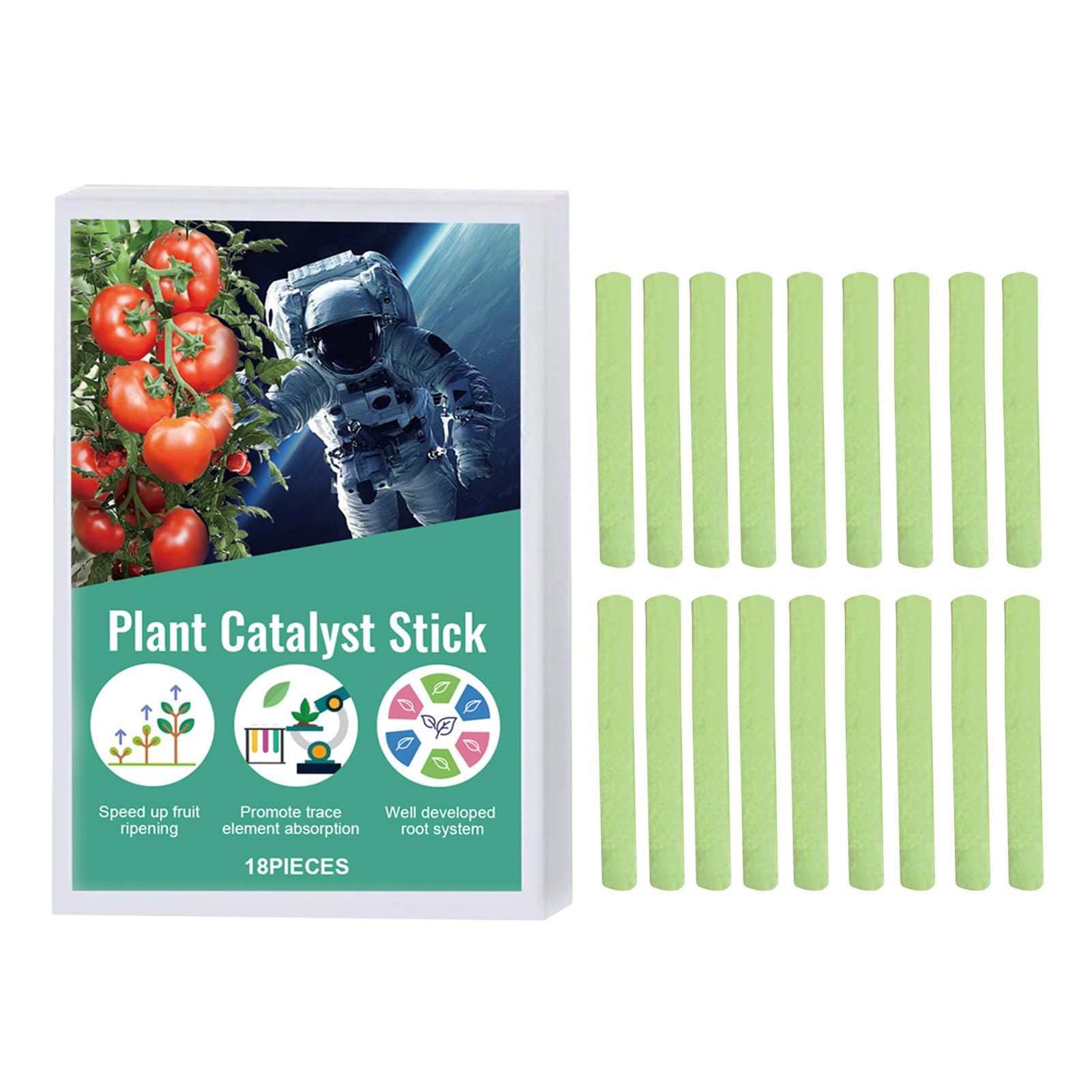 18 Plant Fertilizer Sticks, Plant Food Sticks, Fertilizer Spikes For ...