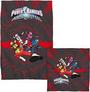 Amazon.com: Power Rangers Ninja Team Hand Towel (White, One Size): Home ...