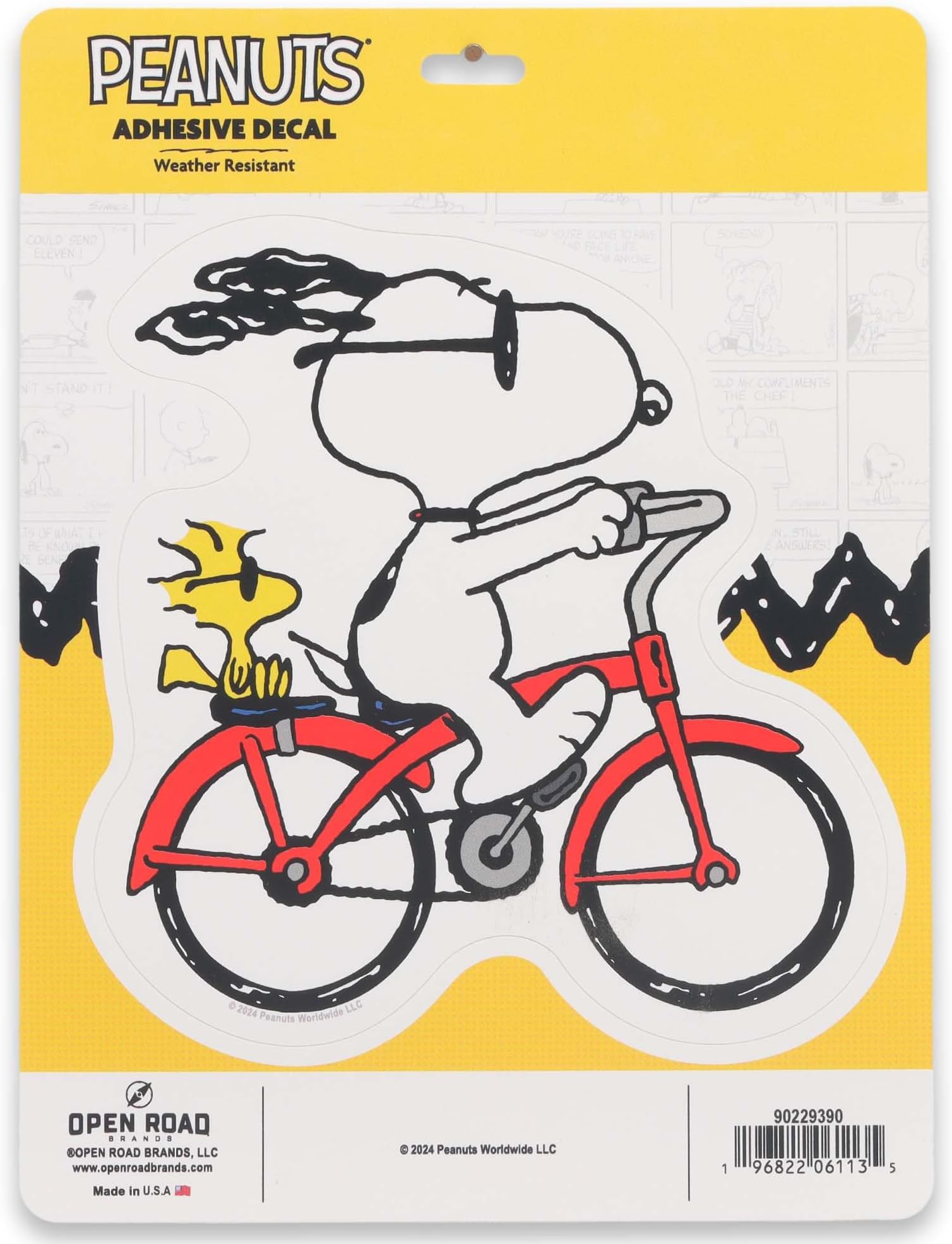 Amazon.com - Snoopy Peanuts Woodstock - Sticker Graphic - Auto, Wall ...