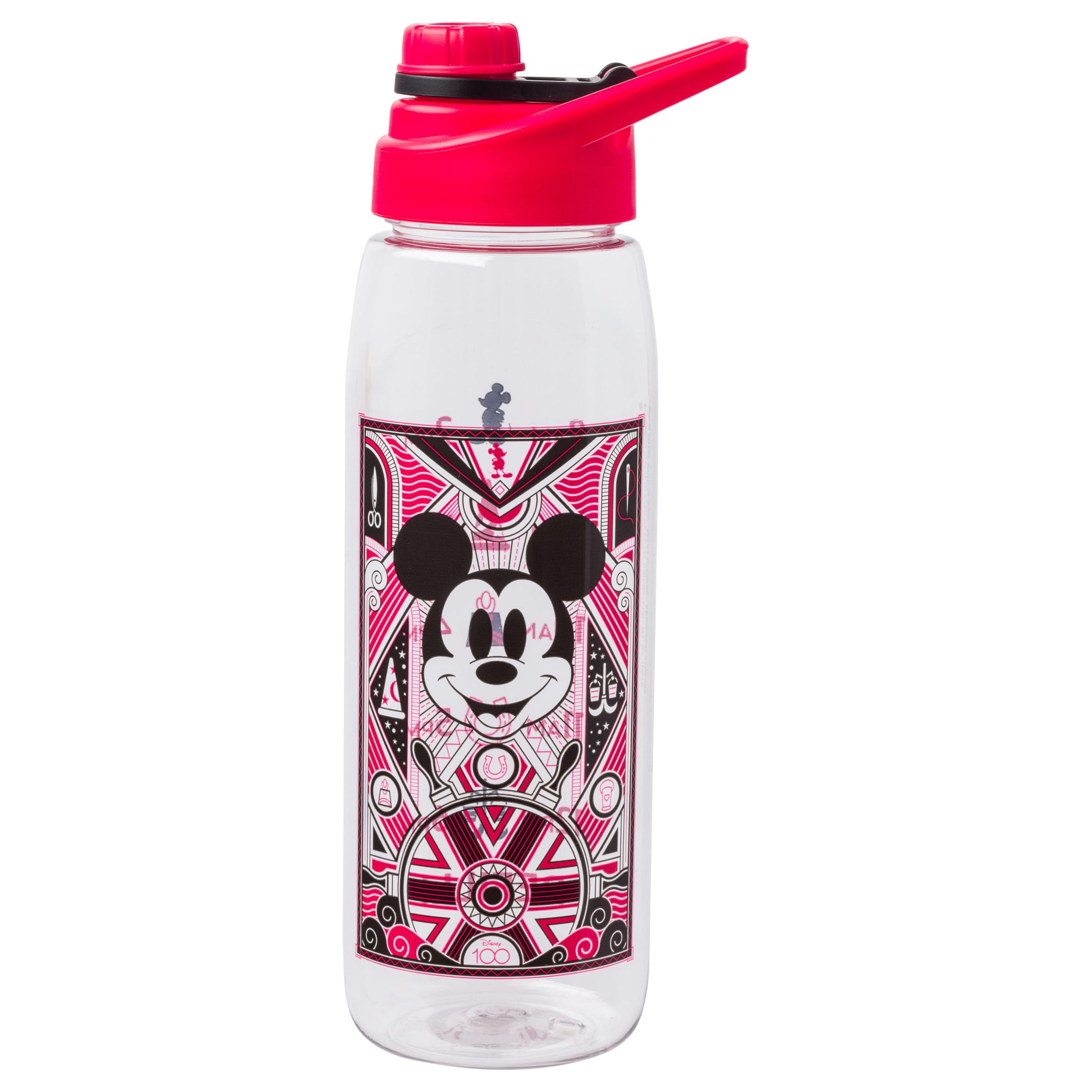 Amazon.com: Silver Buffalo Disney 100 Mickey Mouse Hydration Tracker ...