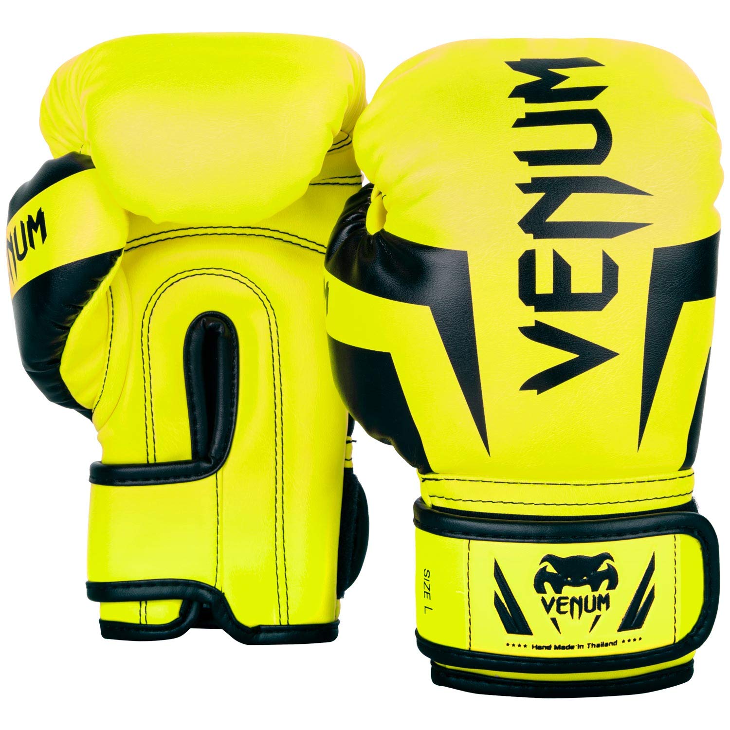 Snapklik.com : Kids Elite Boxing Gloves-Neo Yellow