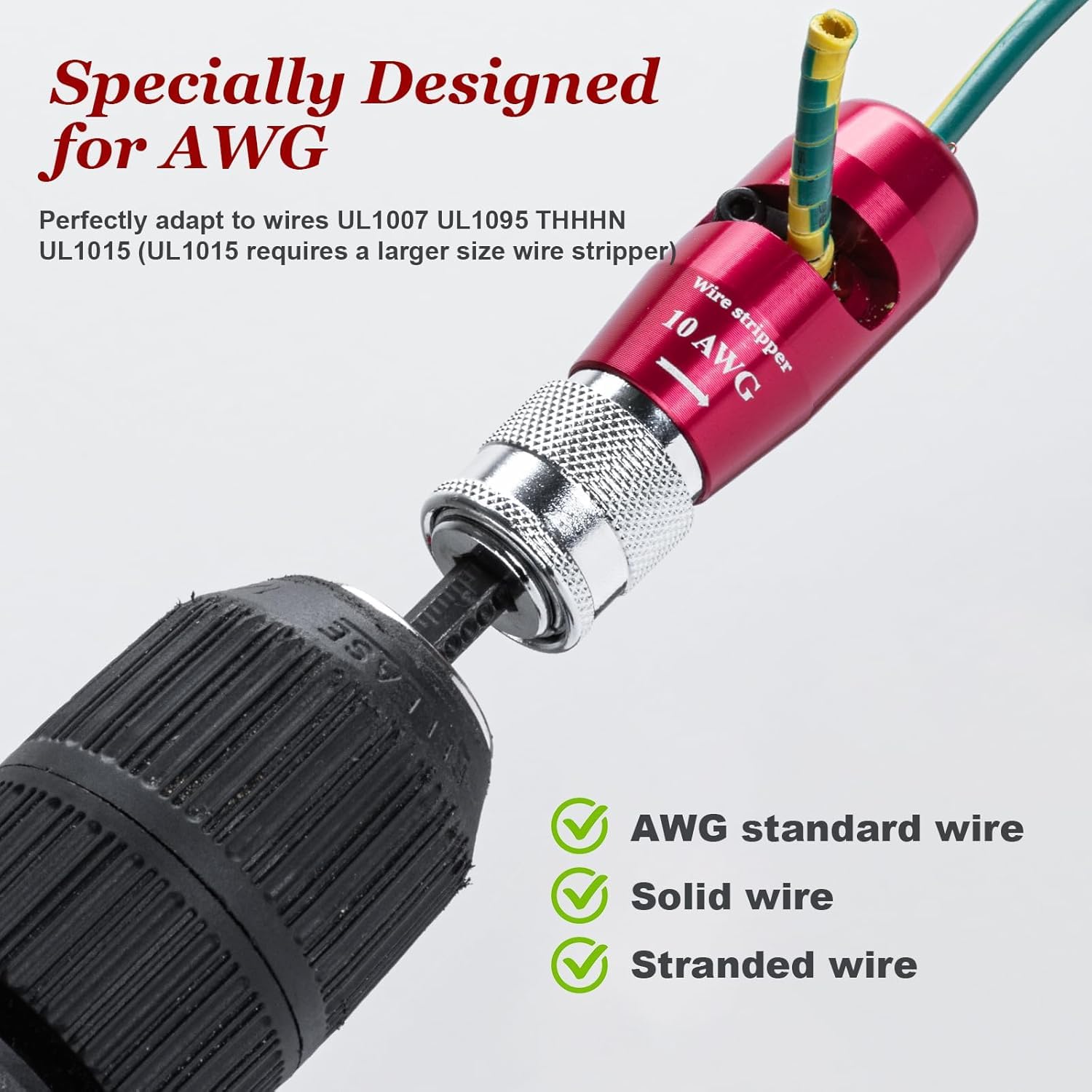 Makemechic Clothing Line Electric Drill Wire Stripper & Twister Tool ...