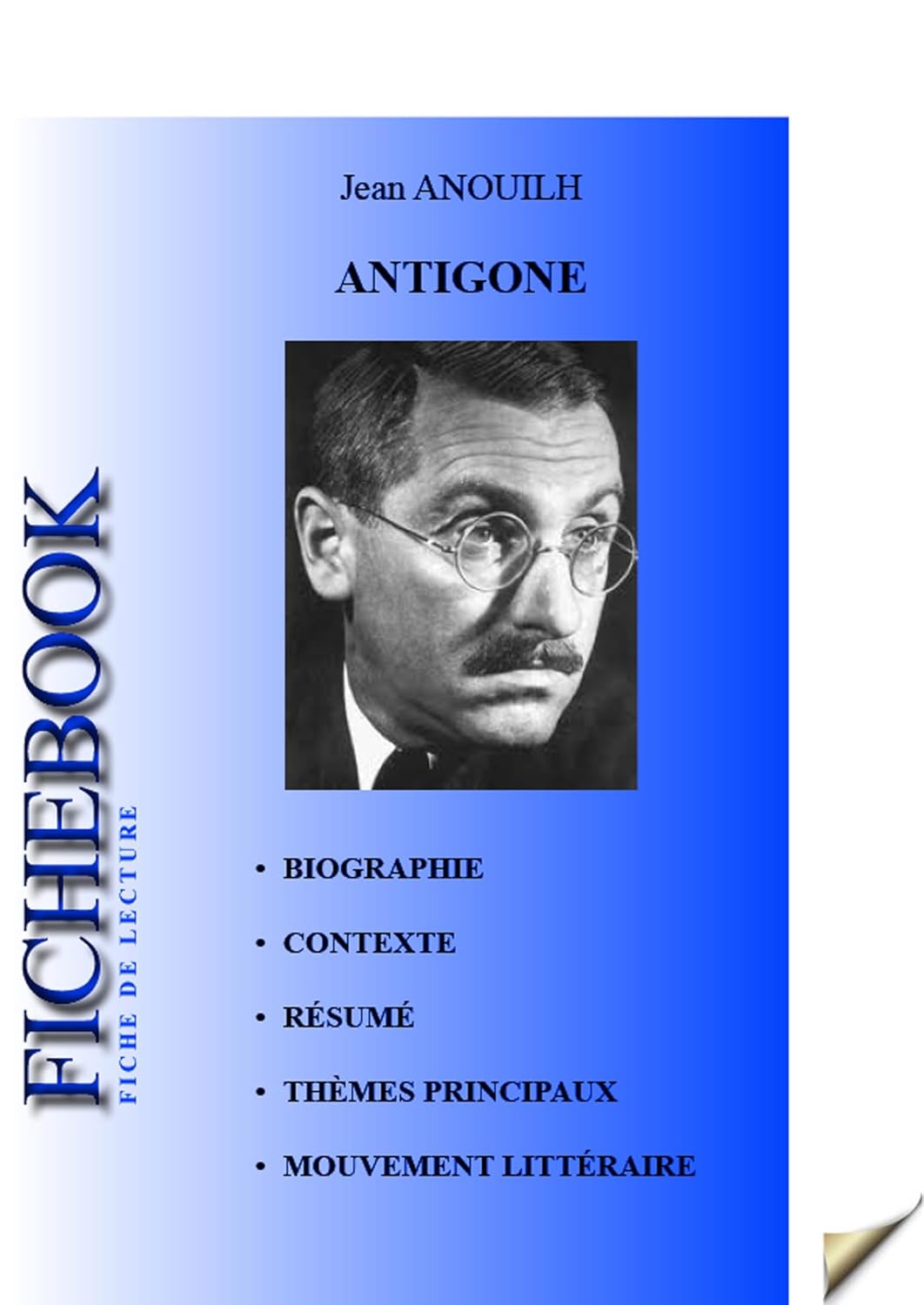 Fiche de lecture Antigone (French Edition) eBook : Anouilh, Jean ...