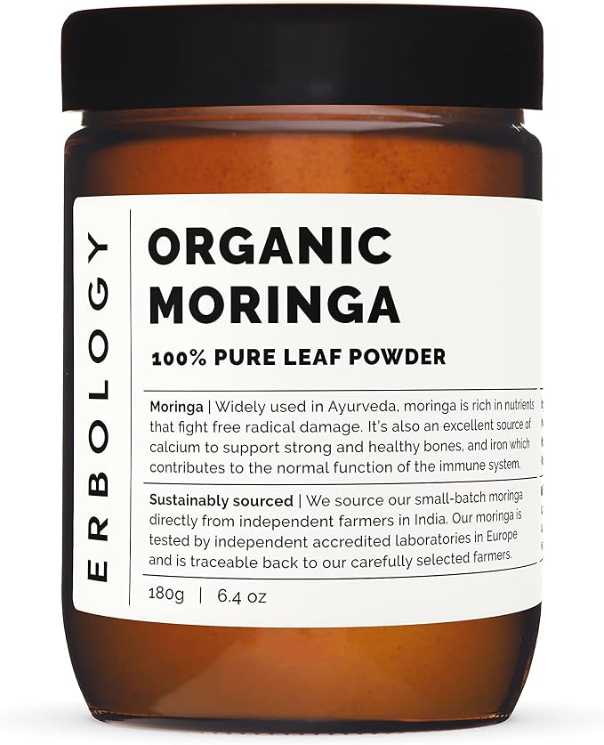 100% Organic Moringa Pure Leaf Powder 180g - Immunity - Straight from ...