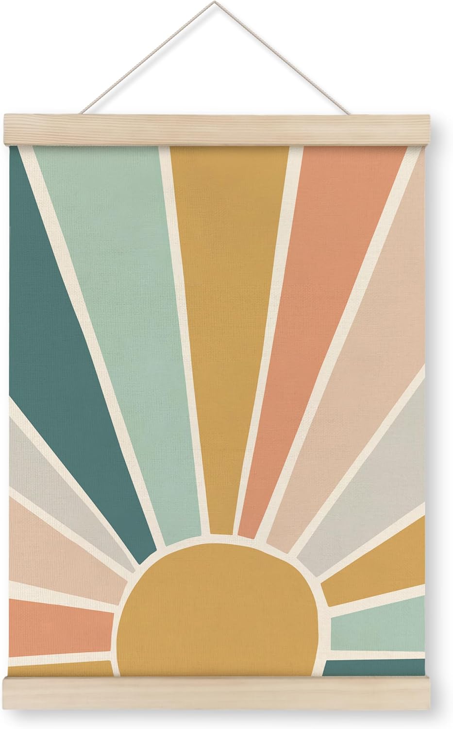 Amazon.com: HRQKO Boho Sunshine Poster Hanger Frame, Boho Nursery Decor ...