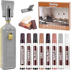 Amazon.com: Laminate Floor Repair Kit with Heat Pen, 11 Color Wood ...