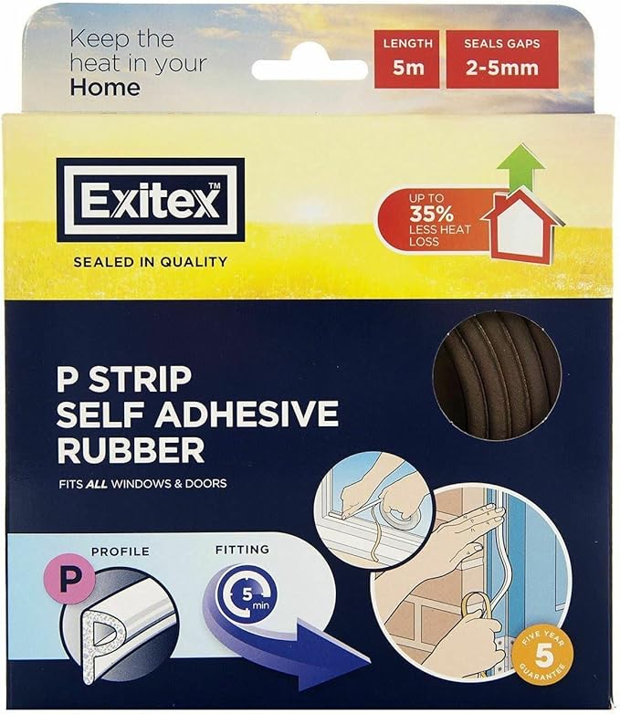 5M 'P' Strip Pack Brown SSP/5BN : Amazon.co.uk: DIY & Tools