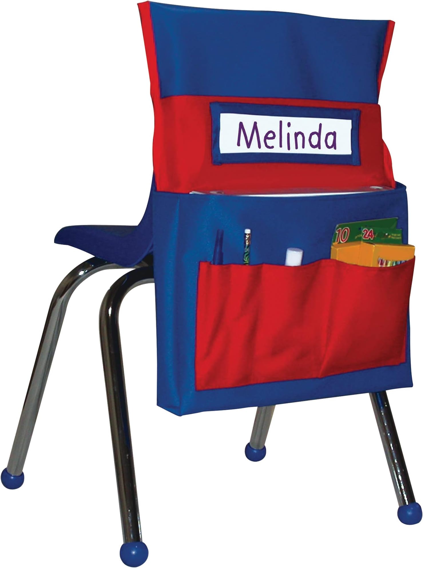 Amazon.com: JoyCat Student Chair Pockets for Classrooms with Name Tags ...