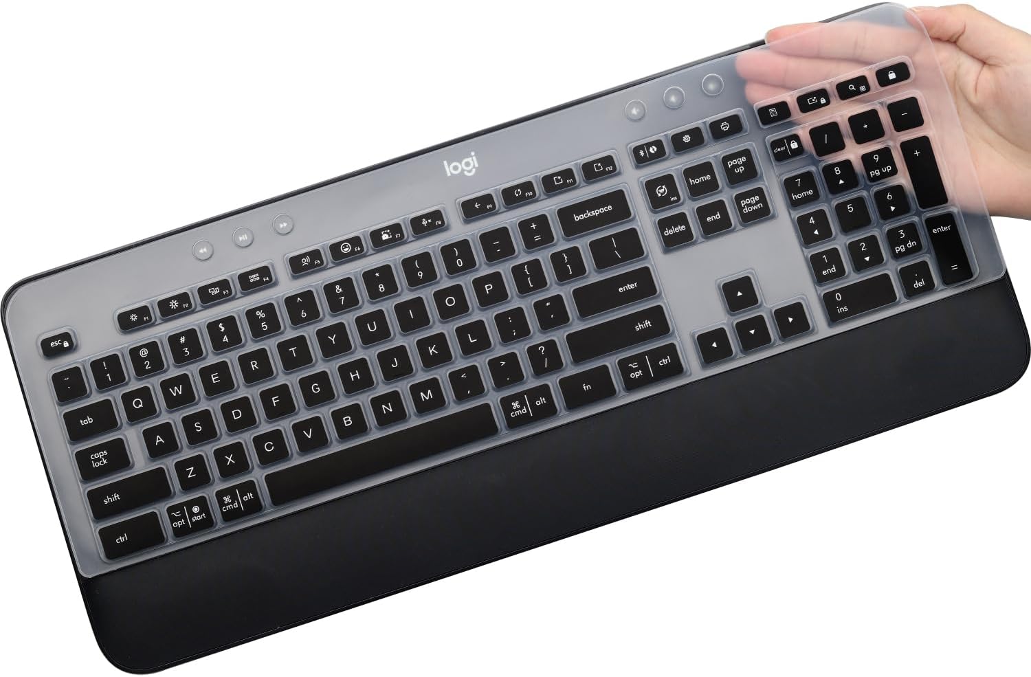 Amazon.com: Keyboard Cover Skin Compatible with Logitech MK545 Advanced ...