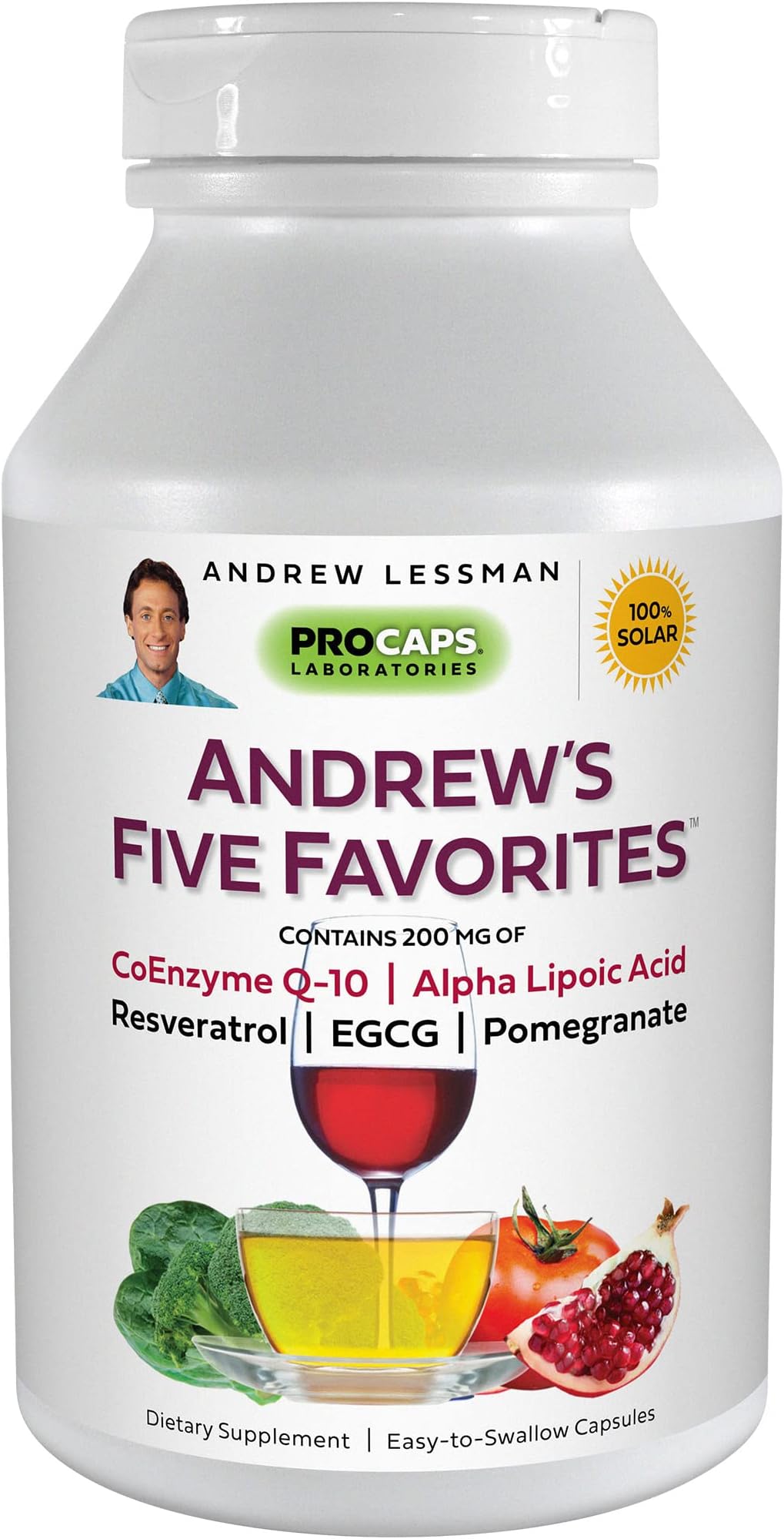 Amazon.com: ANDREW LESSMAN Andrew's Five Favorites 30 Capsules ...