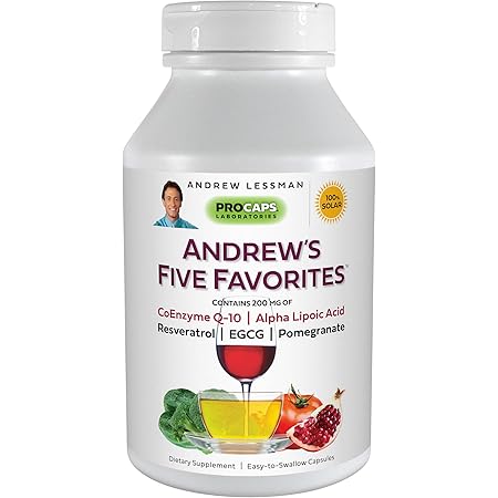 Amazon.com: ANDREW LESSMAN Urgent Energy 60 Capsules – Provides a Safe ...