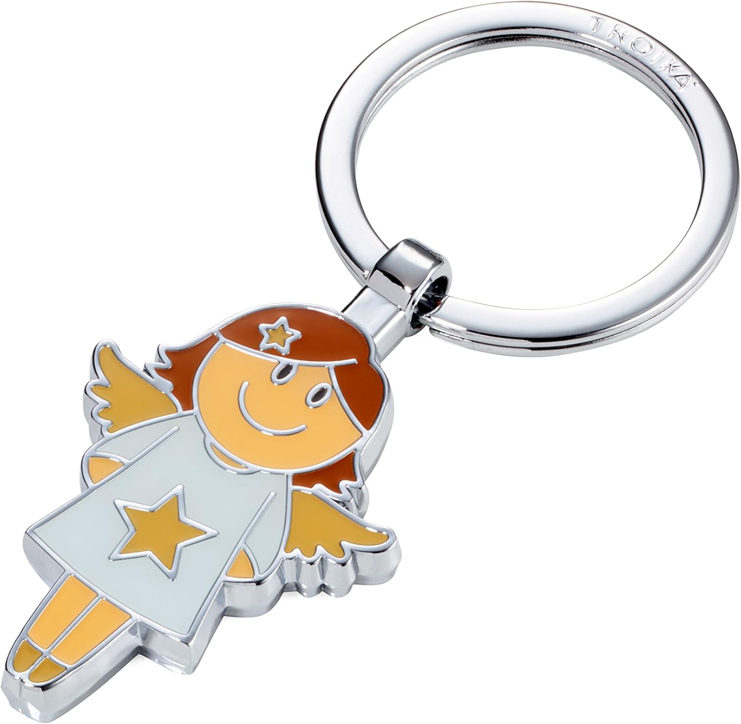 Troika LINA – KR17-17/CH – Keyring – guardian angel – keychain, key ...