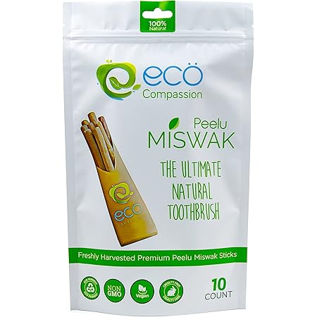 Amazon.com: F.S Miswak Sticks for Teeth - 3 Pack Natural Toothbrush ...