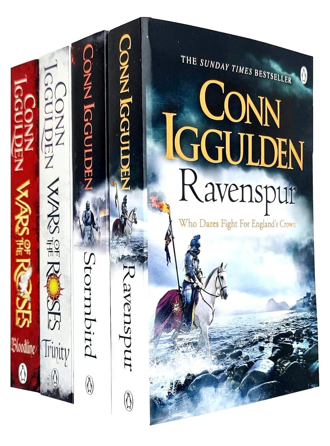 Conn Iggulden Wars of the Roses Series 4 Books Collection Set ...