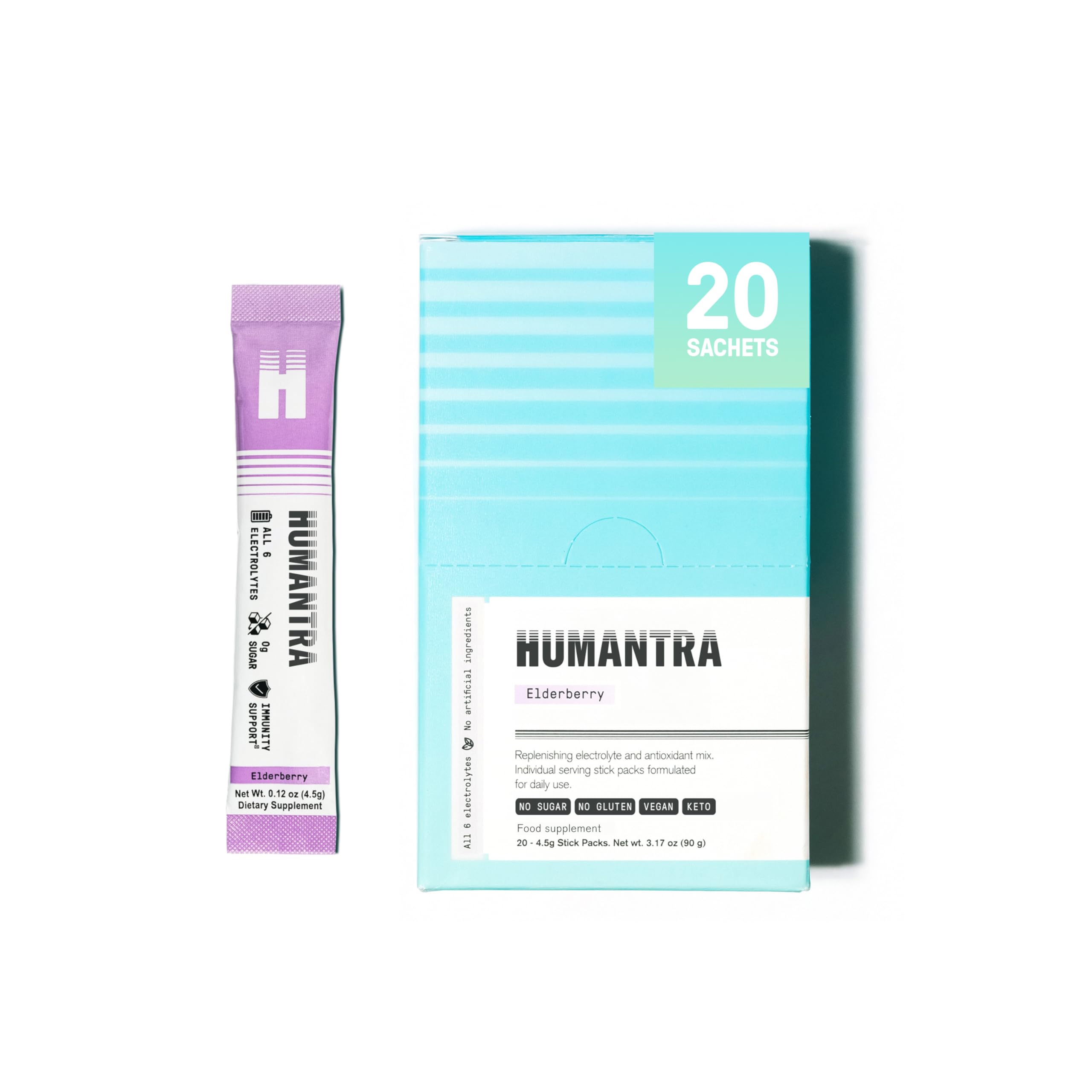 Humantra Hydration Packets | Zero Calorie, Zero Sugar Electrolyte ...