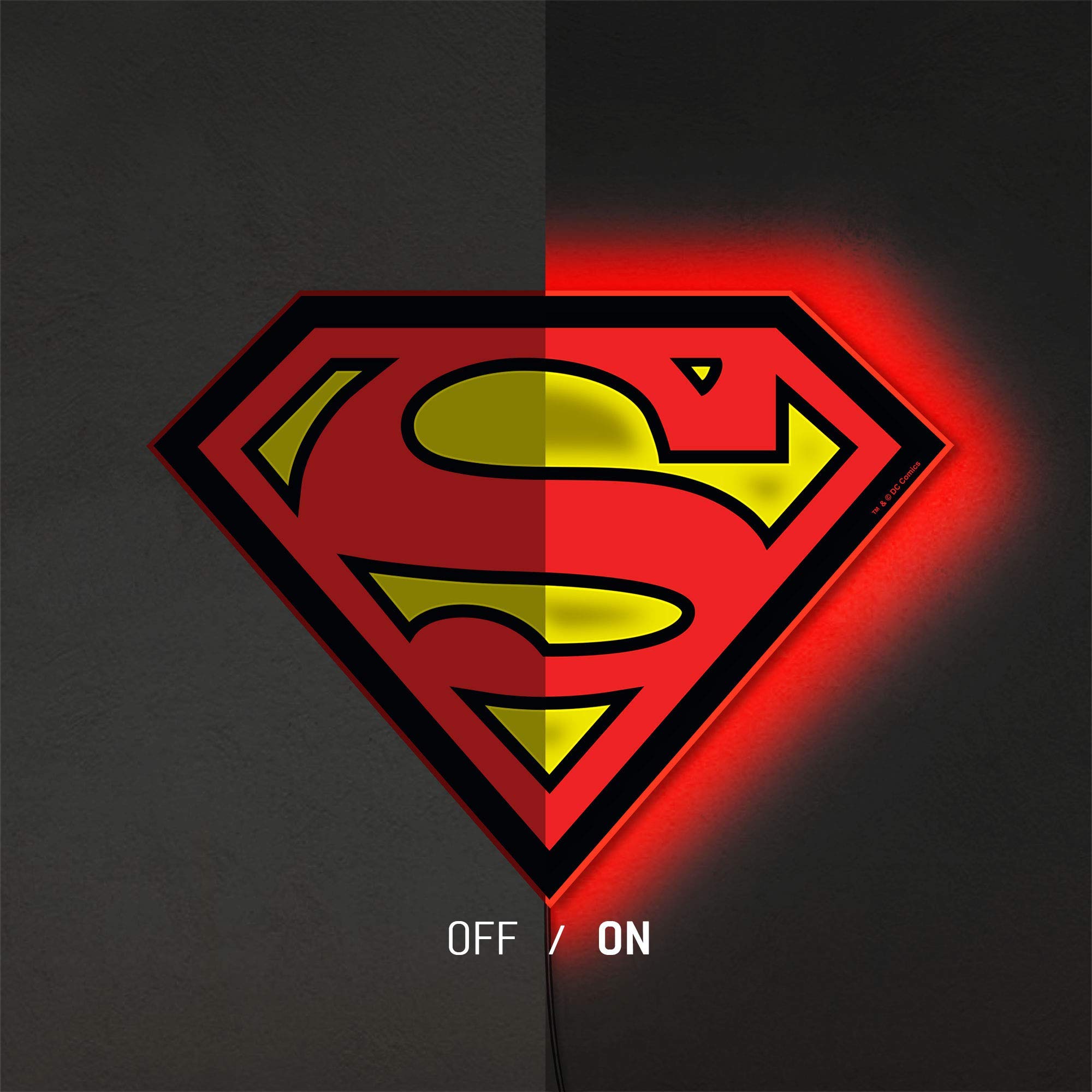 Superman Large Logo Large Yellow And Red Superman Logo Wallpaper