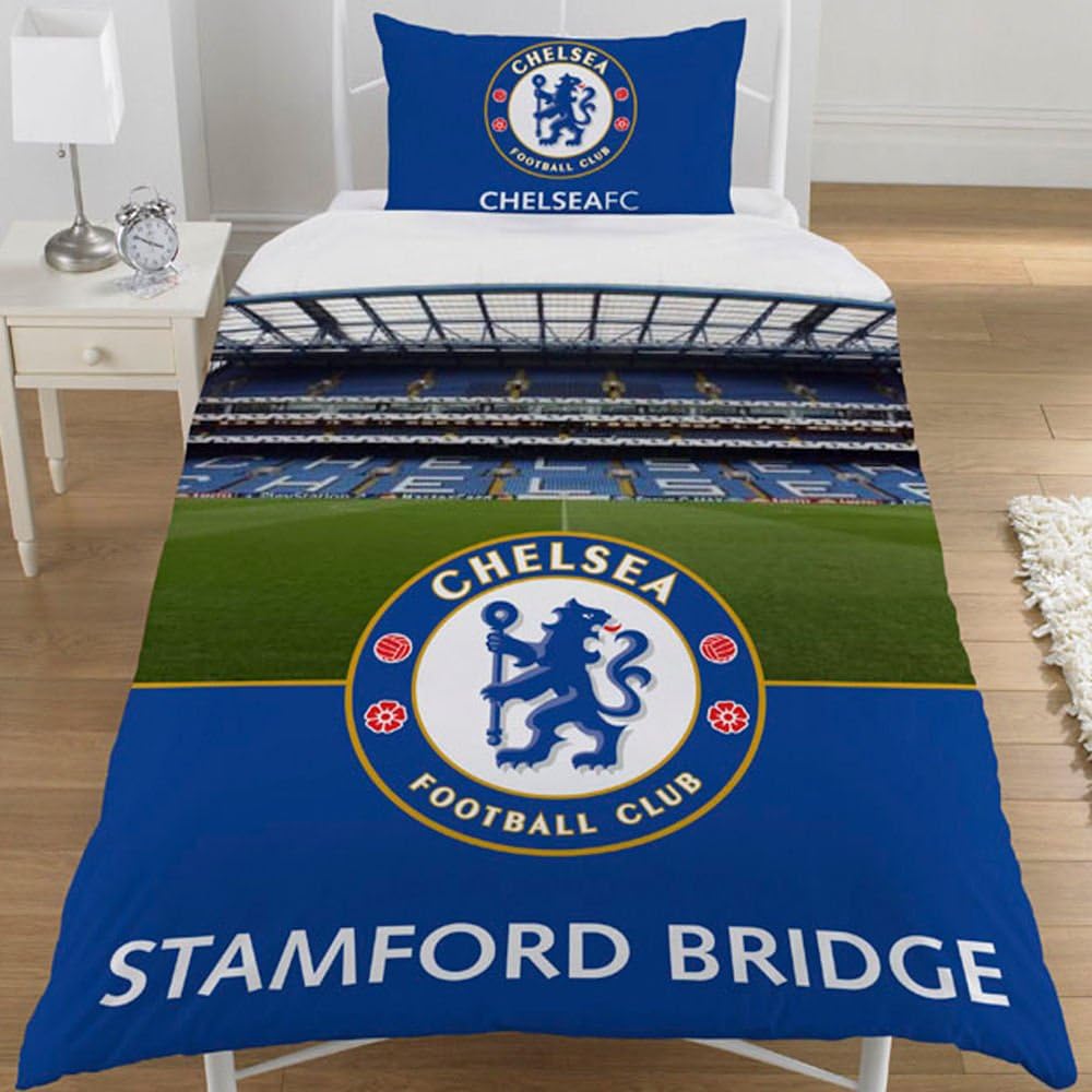 Chelsea F.C. Duvet Set Stadium : Amazon.co.uk: Home & Kitchen