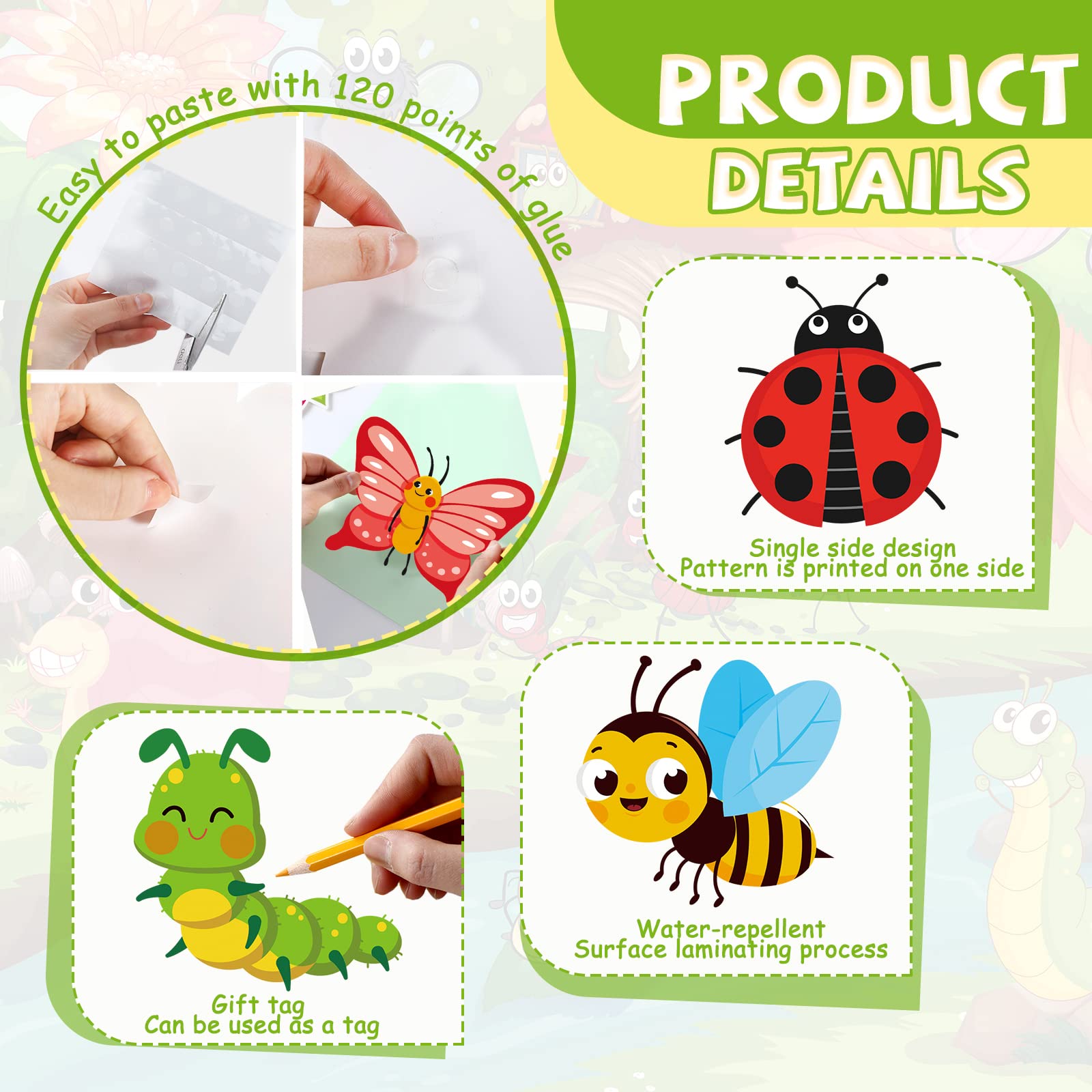 Snapklik.com : 96 Pcs Summer Bulletin Board Decoration Classroom Spring ...