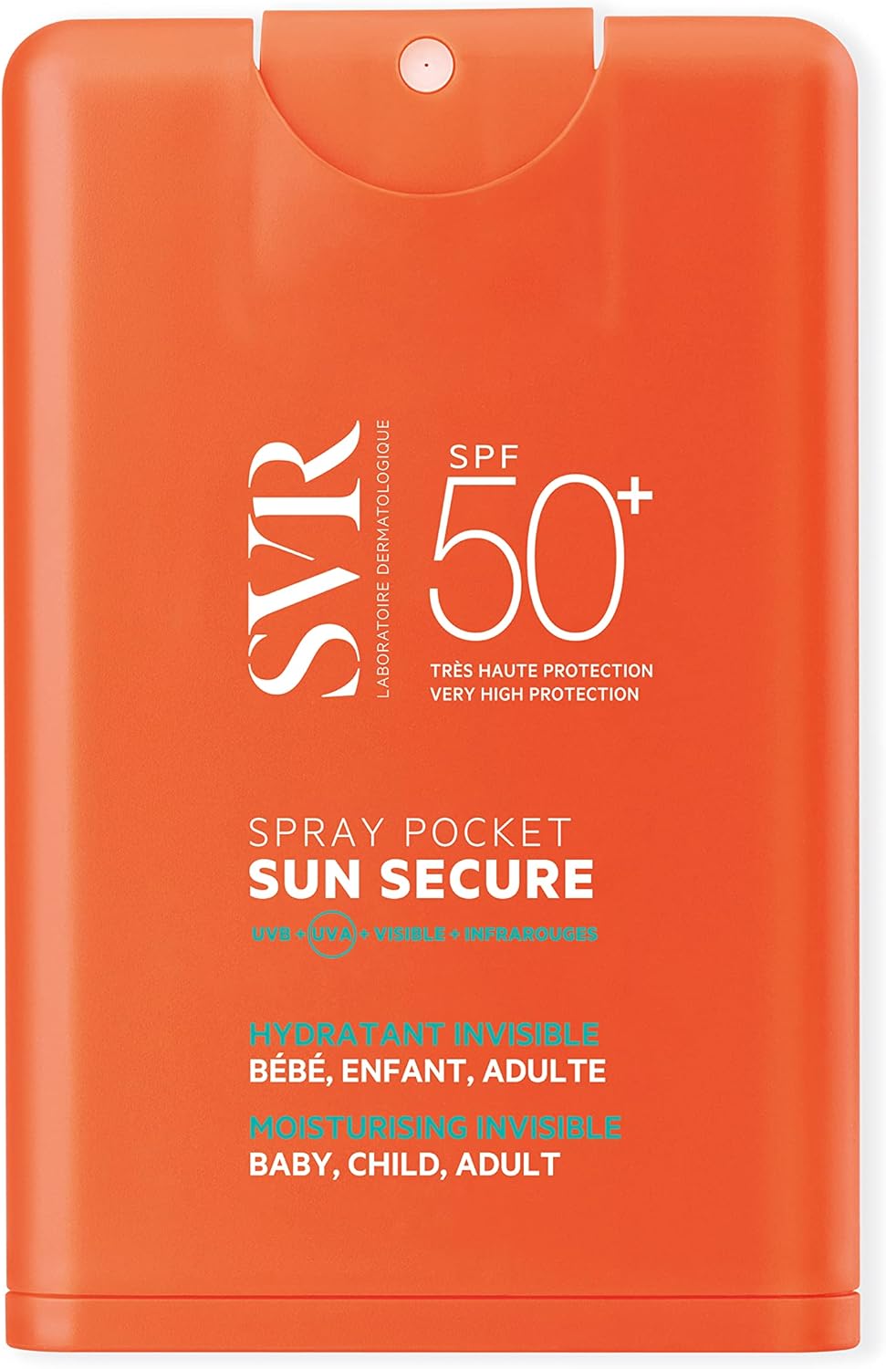 PROTECTOR SOLAR DE BOLSILLO SPF 50+ SVR SPRAY POCKET SUN SECURE ...