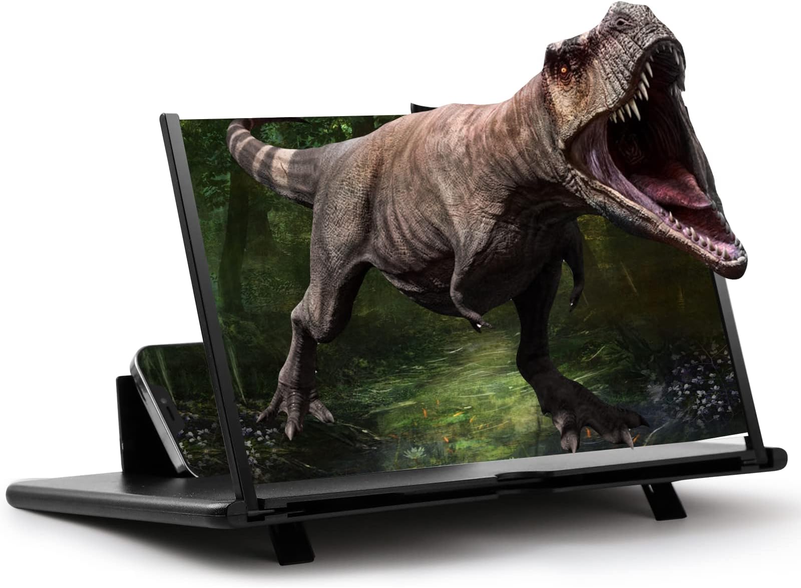 Amazon.com: 12" 3D HD Screen Magnifier Amplifier Projector Screen for ...