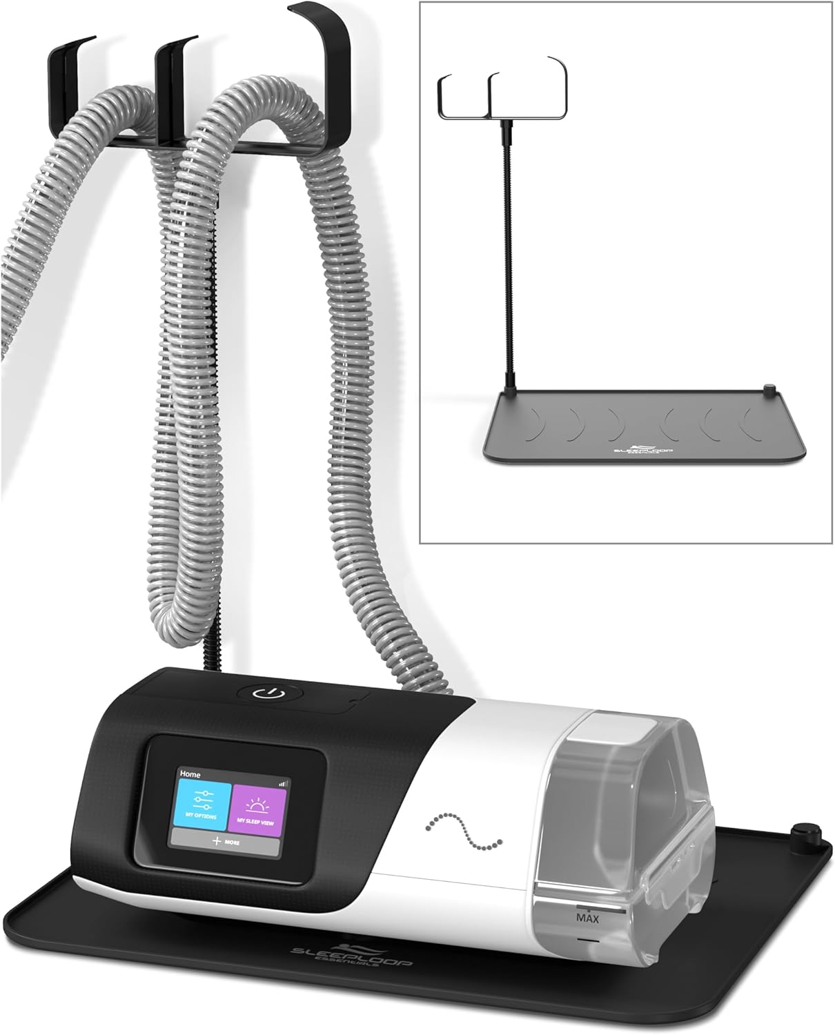 Amazon.com: Mask and Tube Hanger Mat for CPAP - Supplies for CPAP for ...