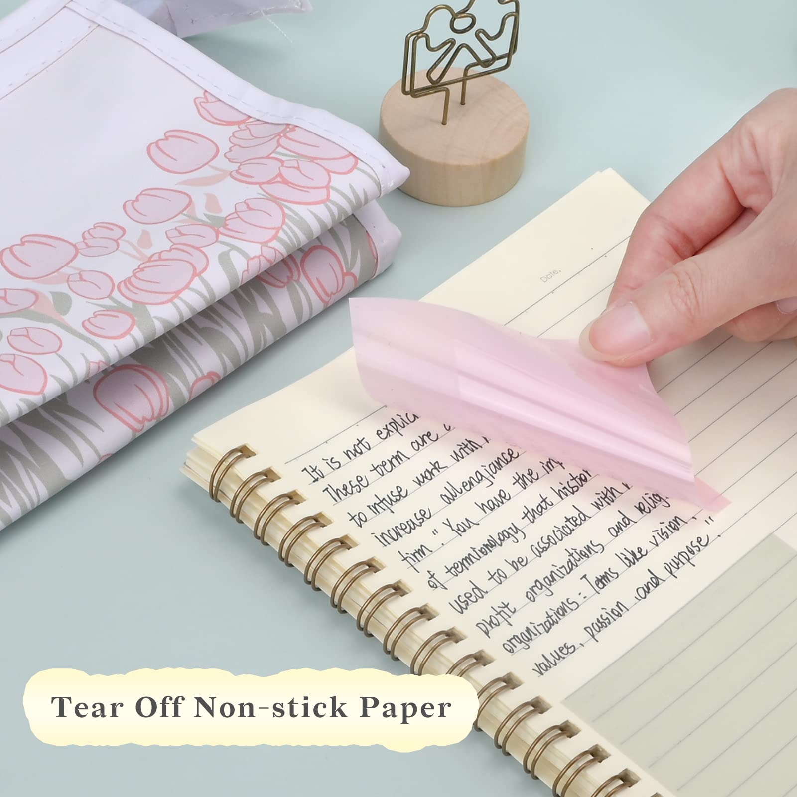 Snapklik.com : 6Pads Transparent Sticky Notes, Clear Sticky Note ...