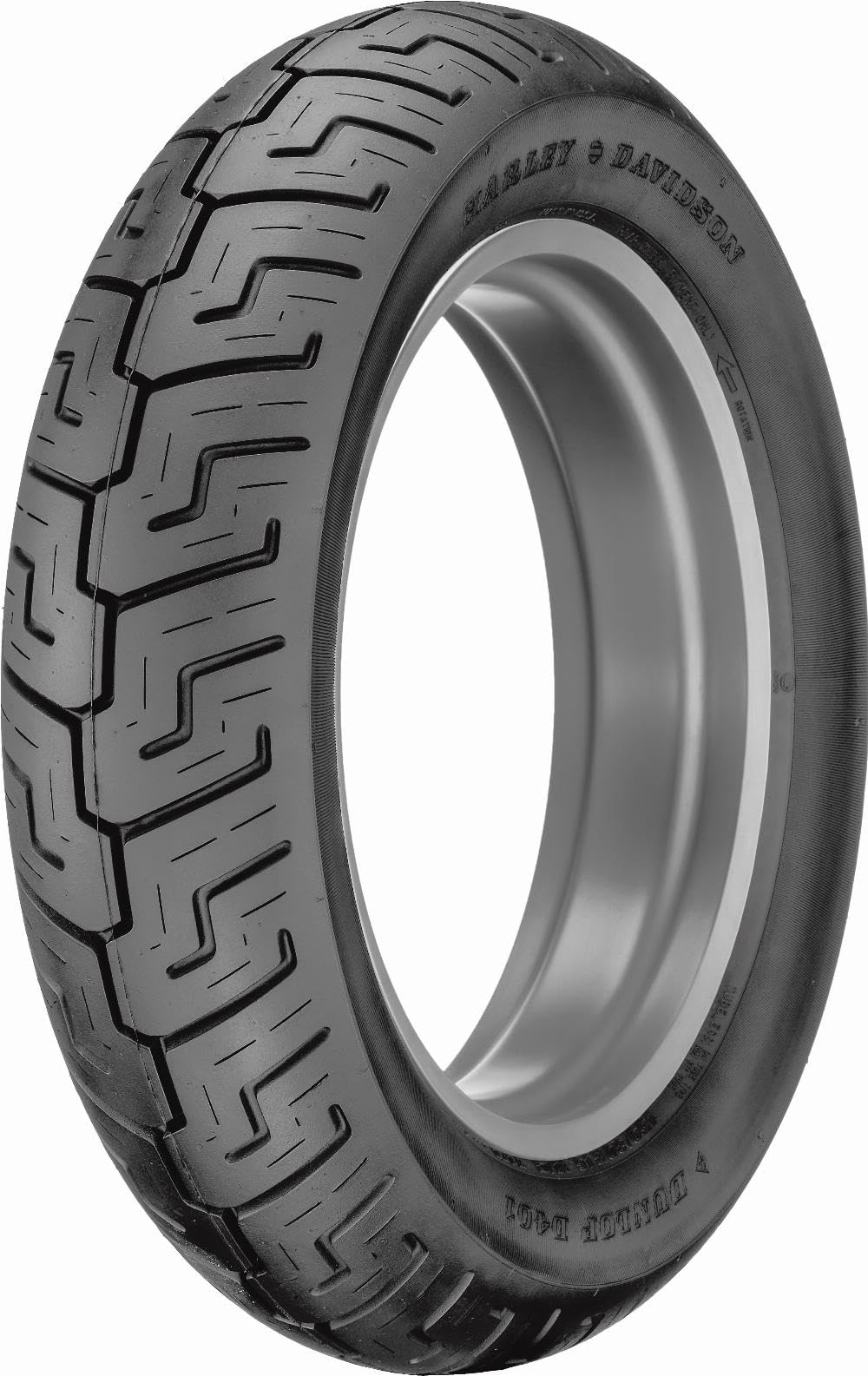Amazon.com: Dunlop D401 Front Motorcycle Tire 90/90-19 (52H) Black Wall ...