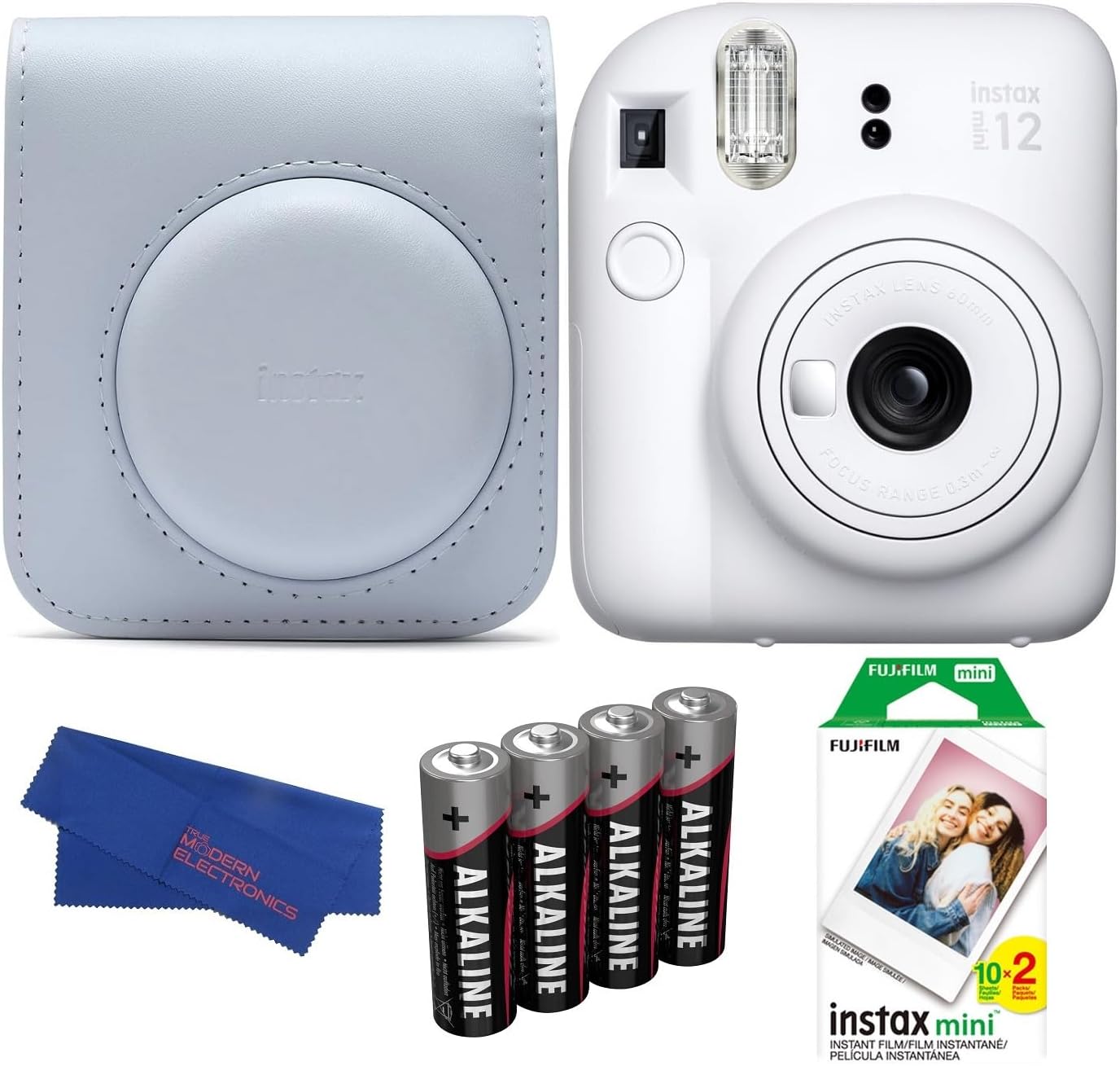 Amazon.com : Fujifilm INSTAX Mini 12 Instant Film Camera Bundle ...