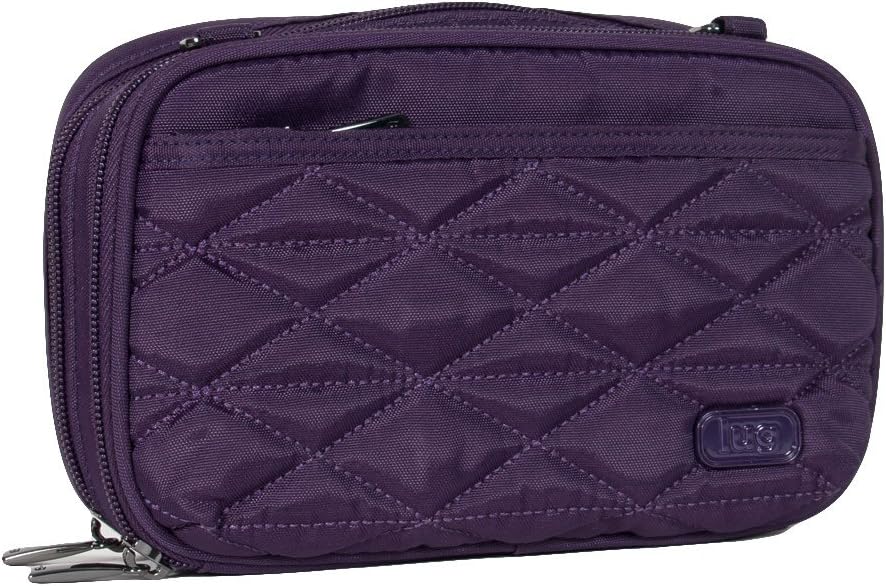 Amazon.com: Lug Roundabout Wallet, Brushed Concord, One Size : Clothing ...