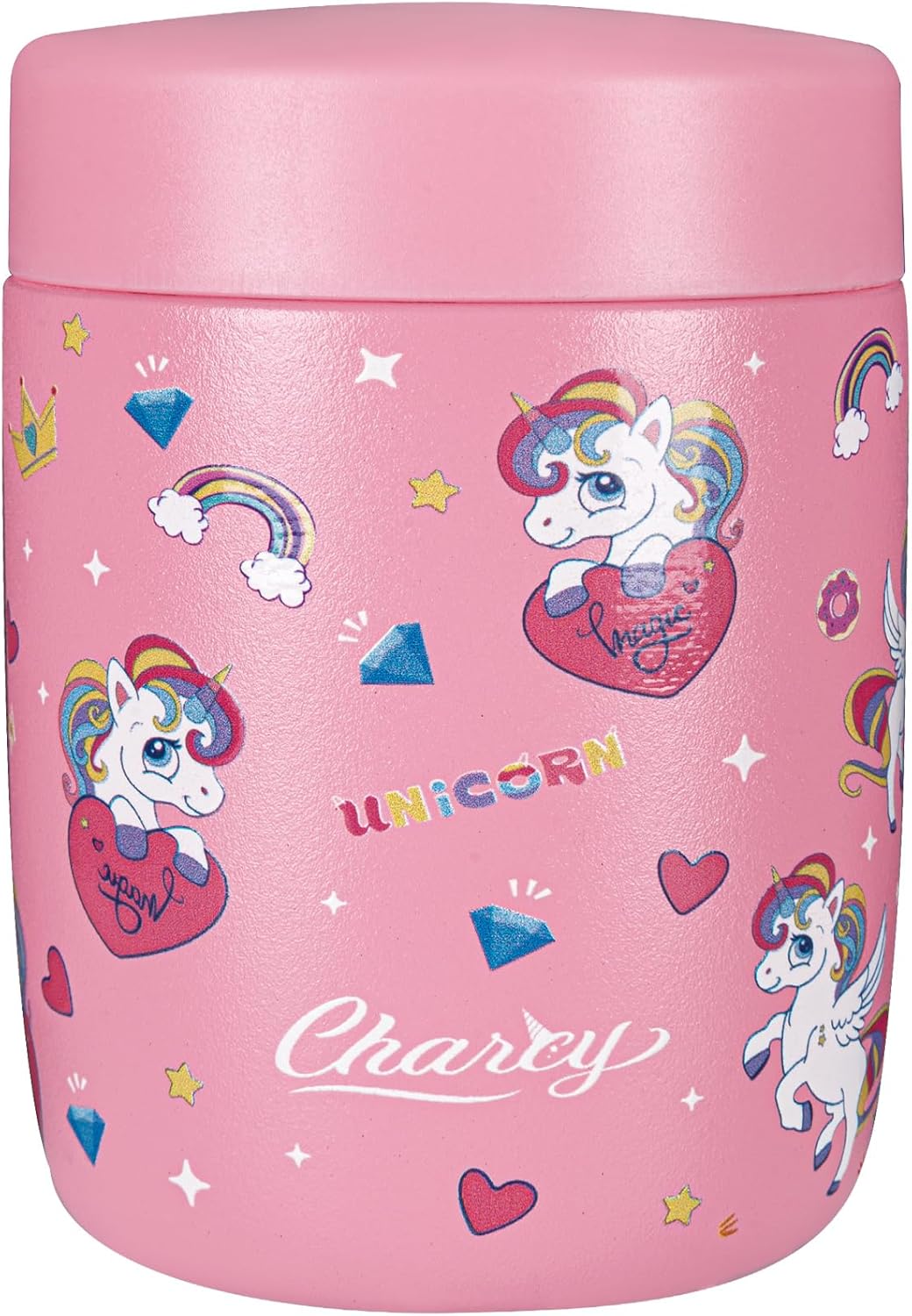 Amazon.com: Charcy 9oz Stainless Steel Vacuum Insulated Kids Food Jar ...