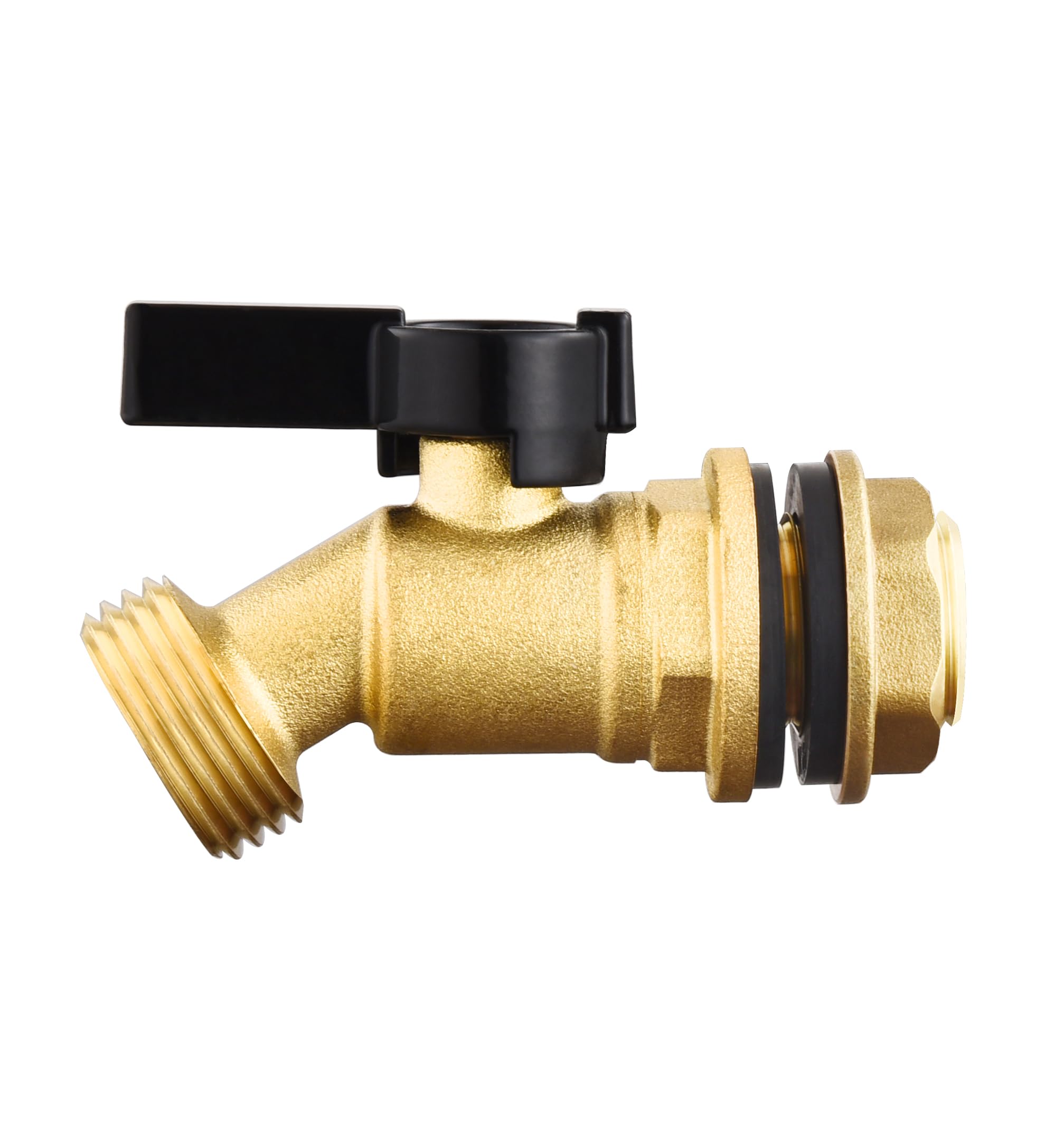 Amazon.com: Brass Water Container Rain Barrel Faucets Lead-Free ...