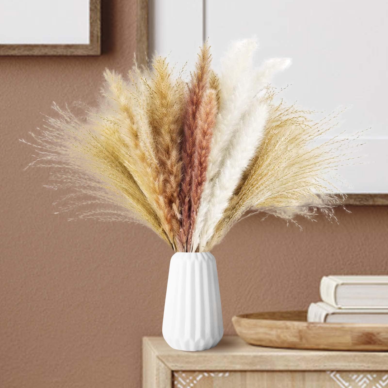 Lot de 90 Herbes de La Pampa Séchées Naturelle Décoration, Bouquet de ...