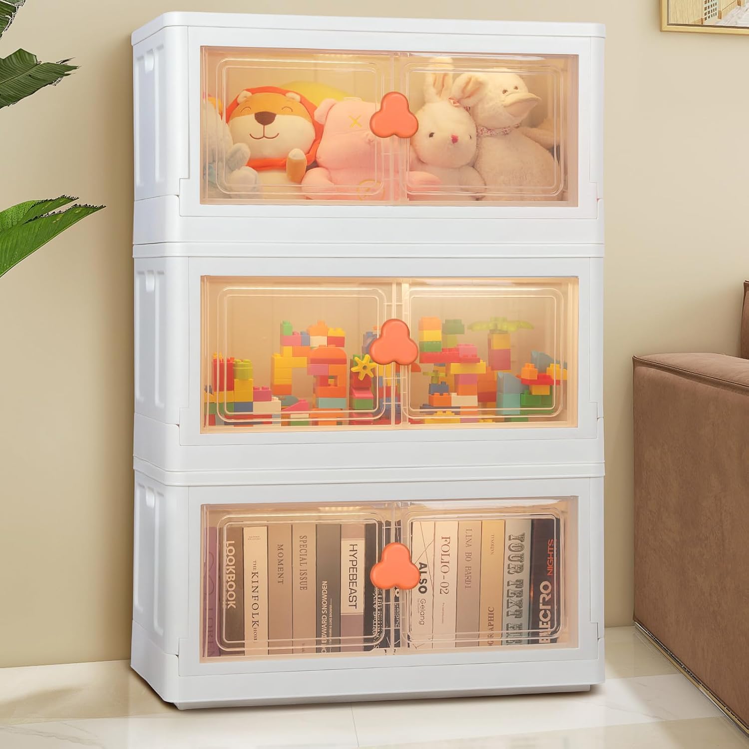 Amazon.com - POPIDEO Closet Organizers and Storage Extra Large 28Gal ...