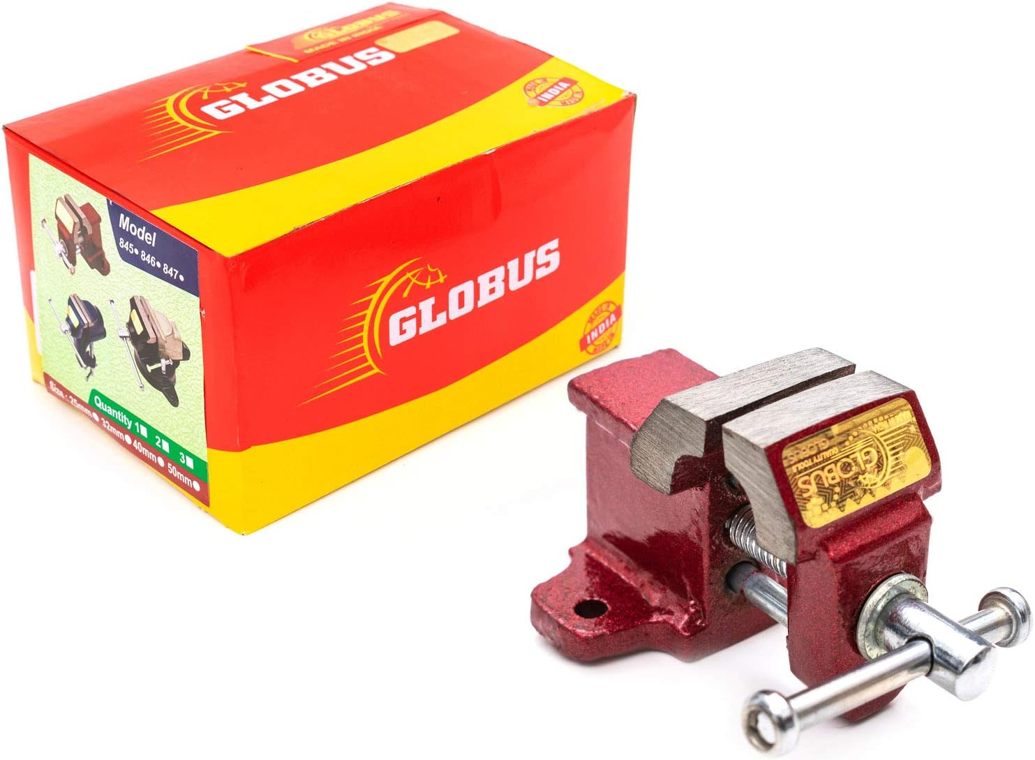 CLIMAX TABLE BABY VICE REVOLVING CLAMP 40MM [PROFESSIONAL] : Amazon.in ...