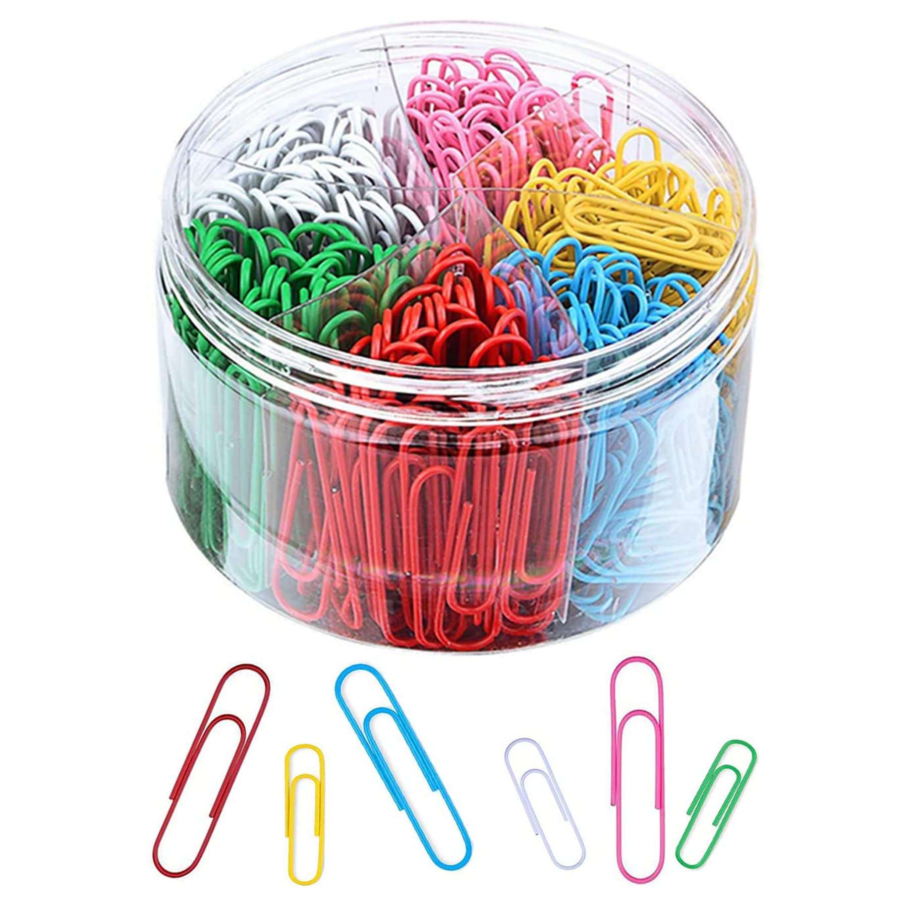 Paper Clips 2 Assorted Sizes 400 Count Paperclips Large Jumbo 50mm ...