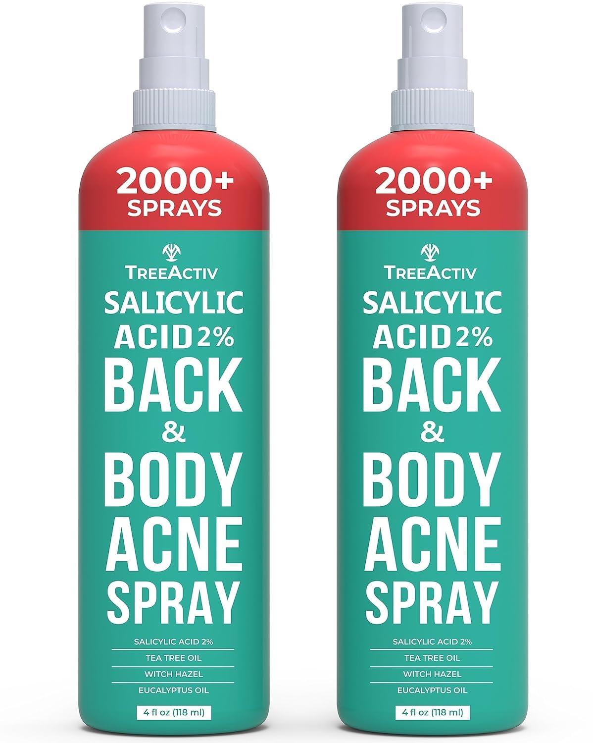 Amazon.com: Salicylic Acid Back & Body Acne Spray, Back Acne Solution ...