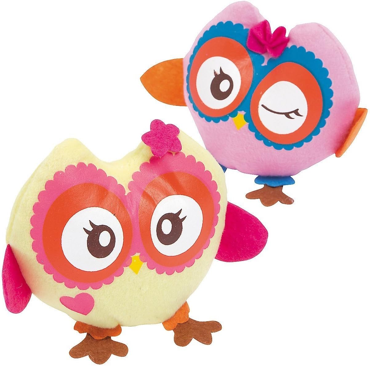 Amazon.com: Fun Express Plush Party Owl Set (1 Dozen) : Toys & Games