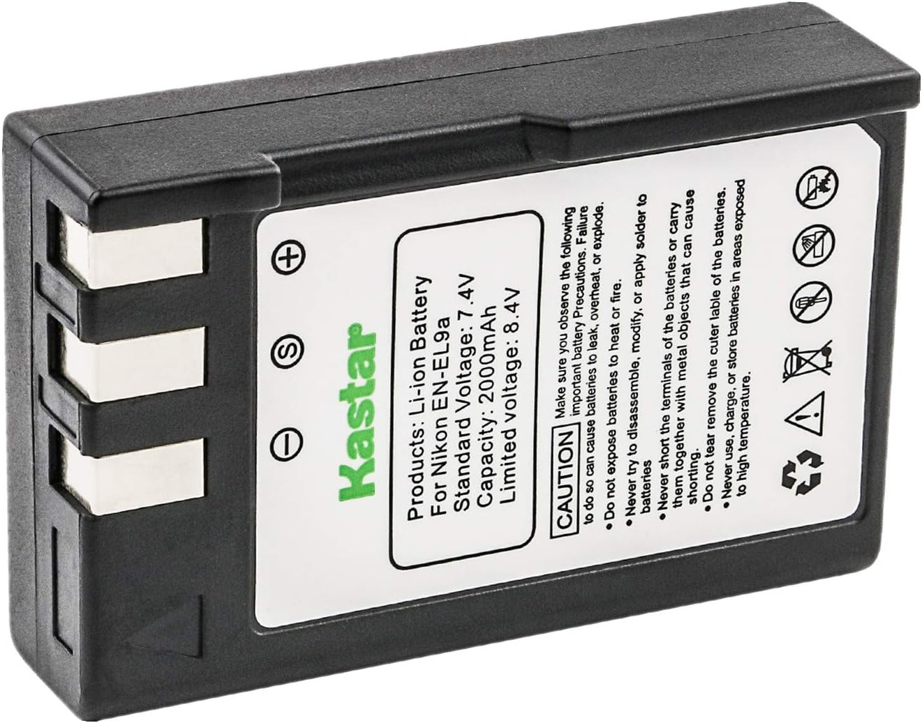 Amazon.com : Nikon EN-EL9 Rechargeable Li-ion Battery for Nikon D40 and ...