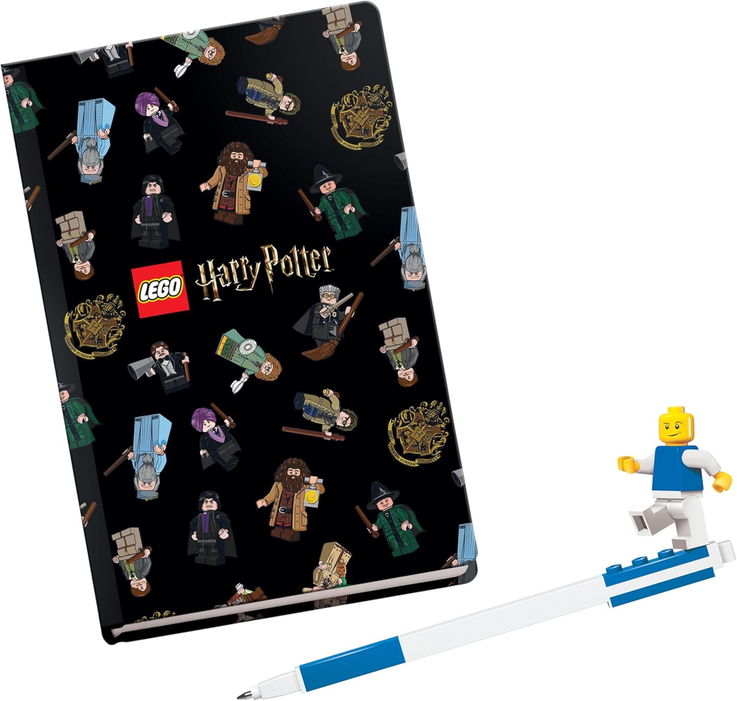Amazon.com: IQ LEGO Harry Potter Notebook with Blue LEGO Pen Pal Bundle ...