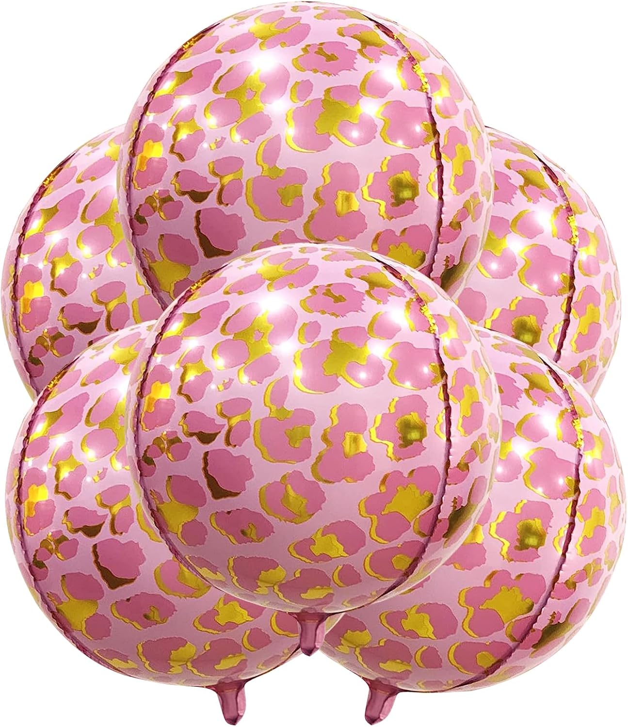 Amazon.com: LLMSIX 6PCS Leopard Balloons, Giant 22inch Round Shape ...