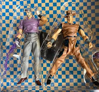 Amazon.co.jp: JoJo's Bizarre Adventure Joseph Jostar & Hor Horse Figure ...