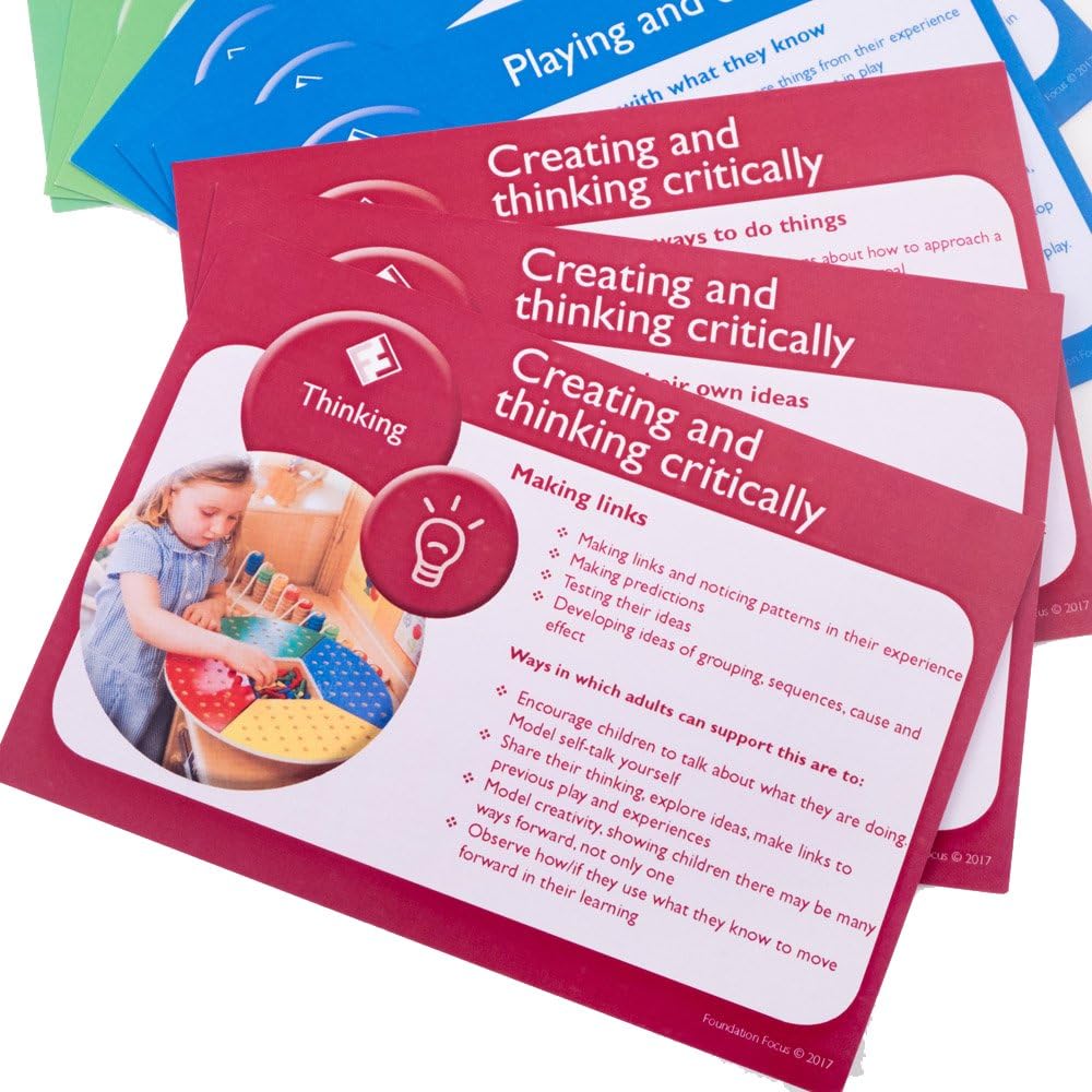 EYFS Characteristics of Effective Learning A6 Postcards : Amazon.co.uk ...