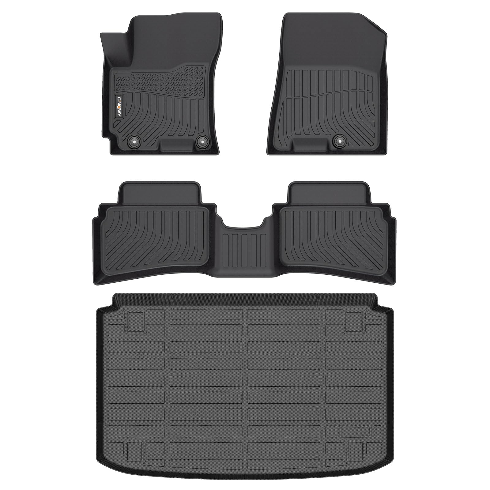 Snapklik.com : GINOWY-Floor Mats & Cargo Liner For Hyundai Venue 2025 ...