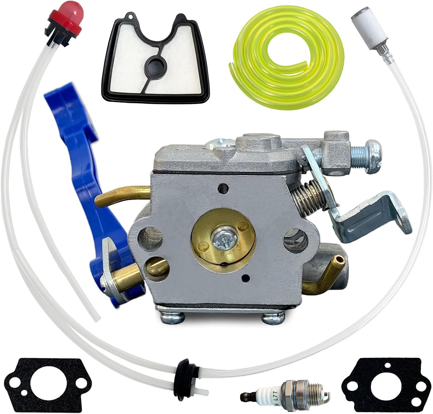Amazon.com : Ruixing OEM 125B Carburetor for Husqvarna 125B 125BV ...