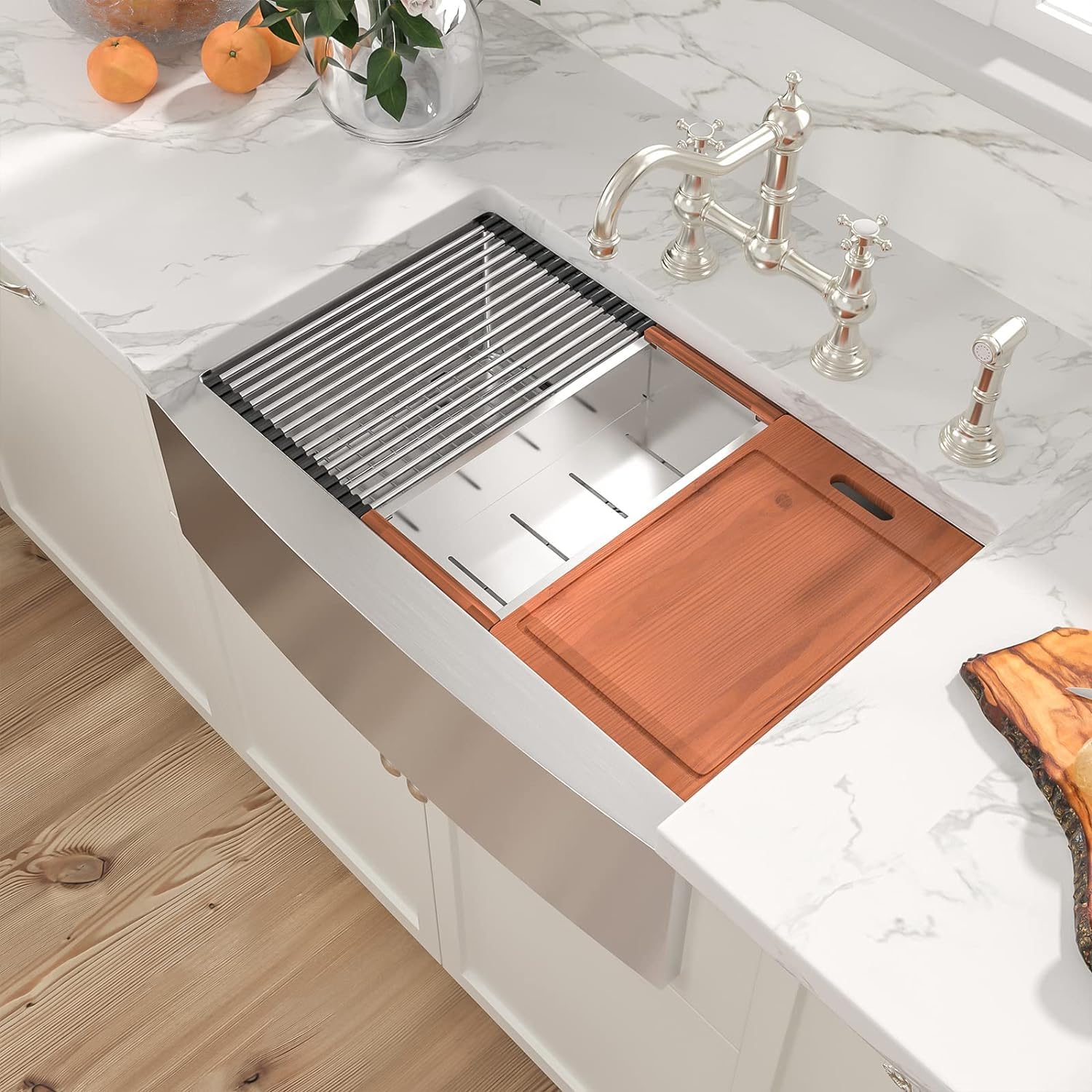 Snapklik.com : 30 Farmhouse Kitchen Sink Stainless - 30 X 22 Inch ...